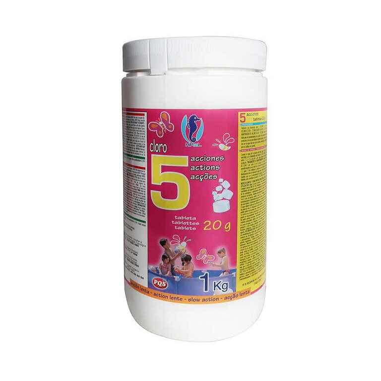 Mugar Hip Cloro 5 Acciones P-20 Grs. Bt. 1 Kg. - Sin Color | Sprinter MKP