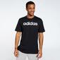 adidas Linear - Negro - Camiseta Hombre | Sprinter