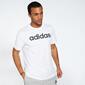 adidas Linear - Blanco - Camiseta Hombre | Sprinter