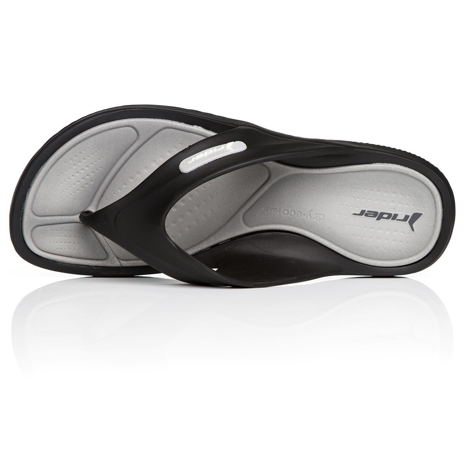 Chancla Playa Rider Negro Hombre | Sprinter