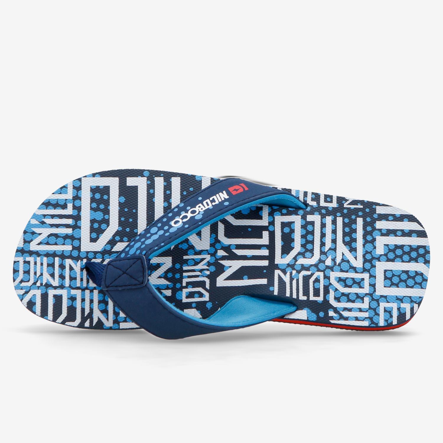 Chanclas Playa Nicoboco Tokero Niño - Marino - Chanclas Dedo | Sprinter