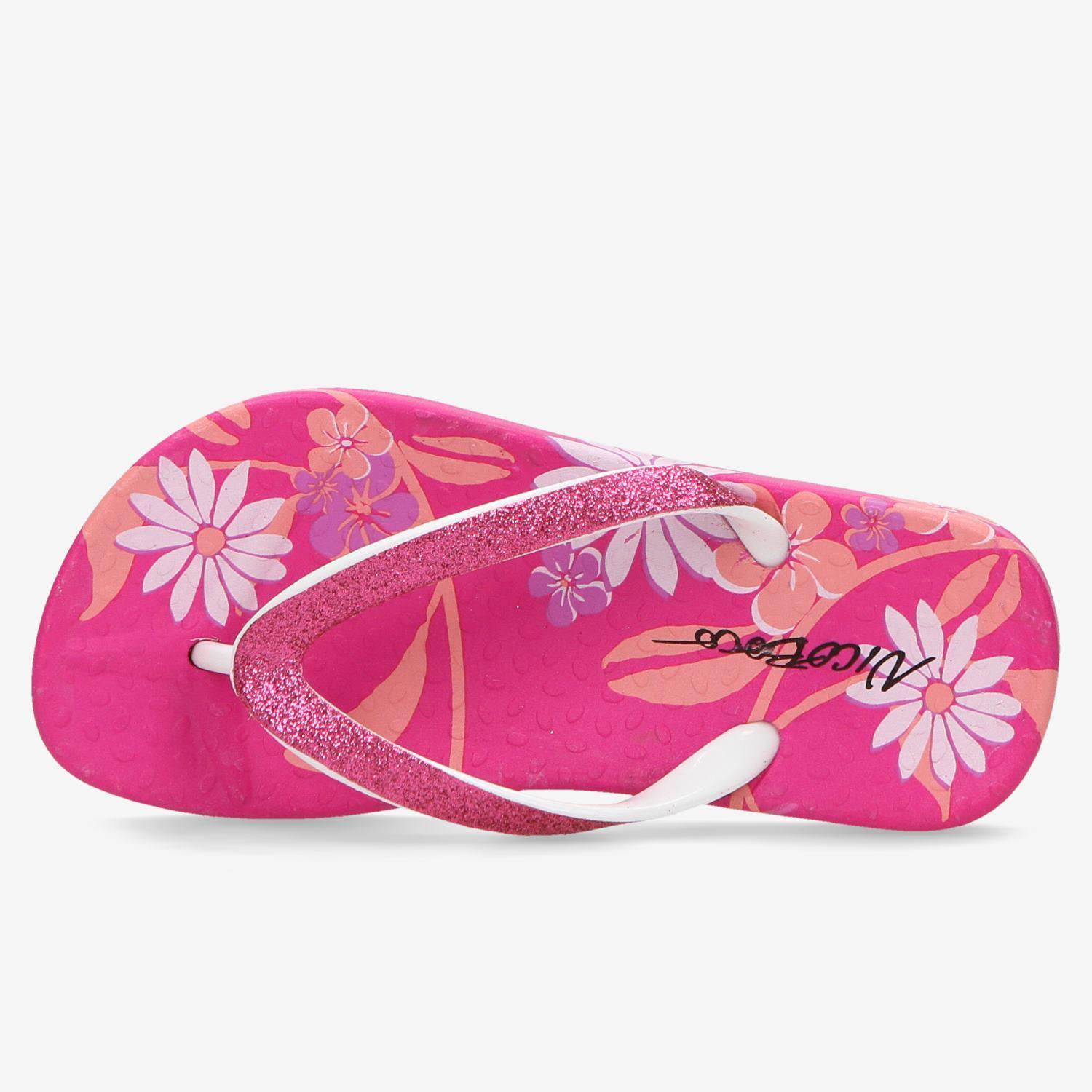 Chanclas Dedo Nicoboco Sixty Niña - Rosa - Chanclas niña | Sprinter