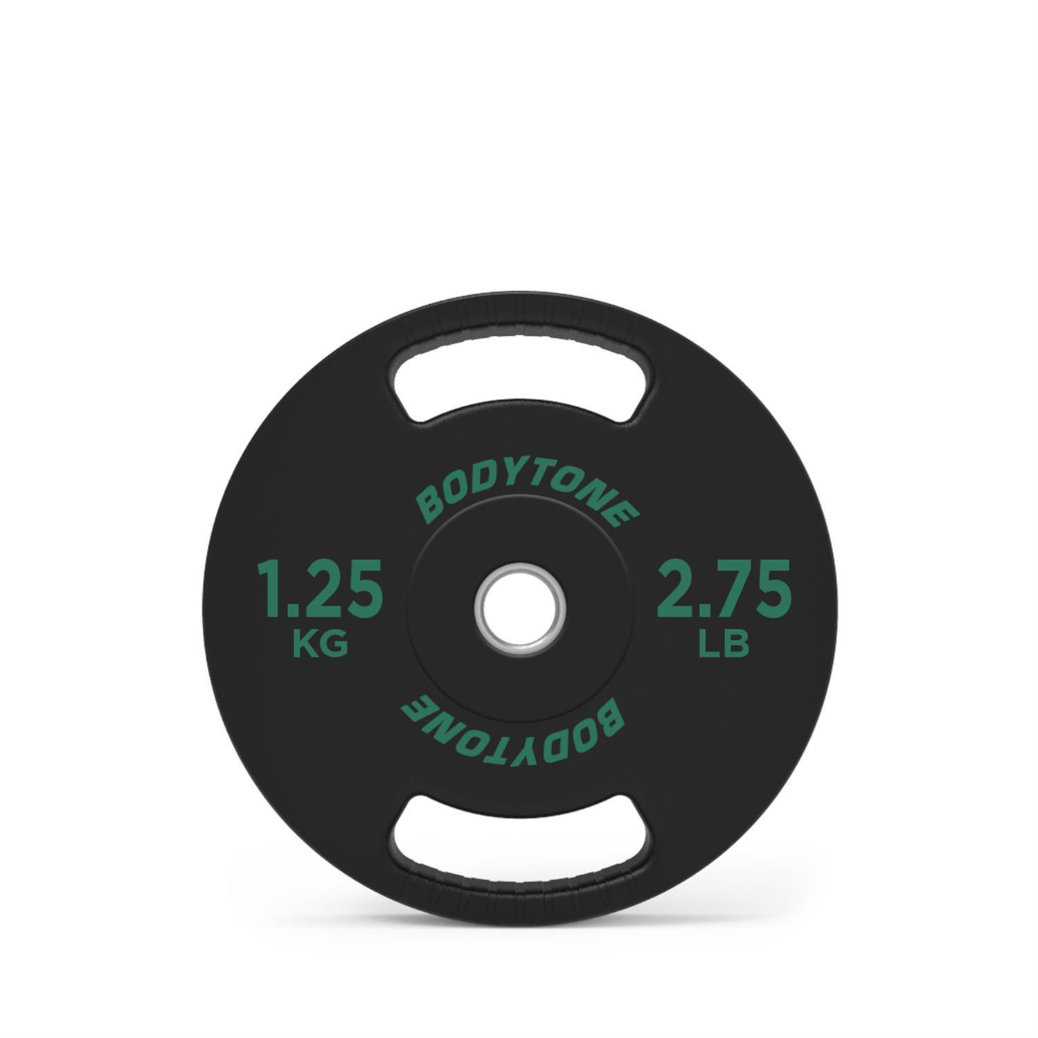 Disco Profesional Bodytone - Negro - Disco Fitness 1,25 kg | Sprinter MKP