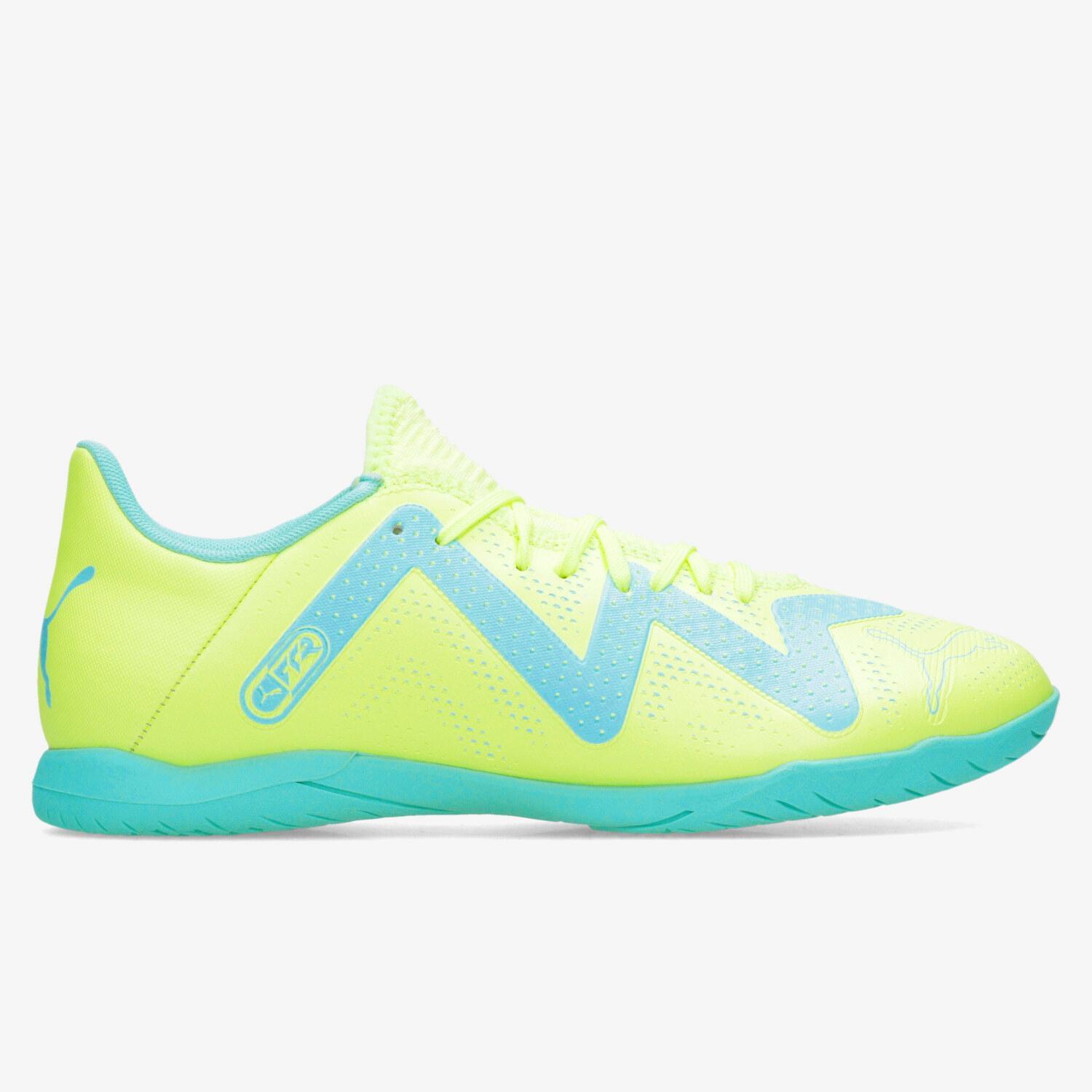Puma Future Play It Groen Zaalvoetbalschoenen Kinderen - Schoenen.nl