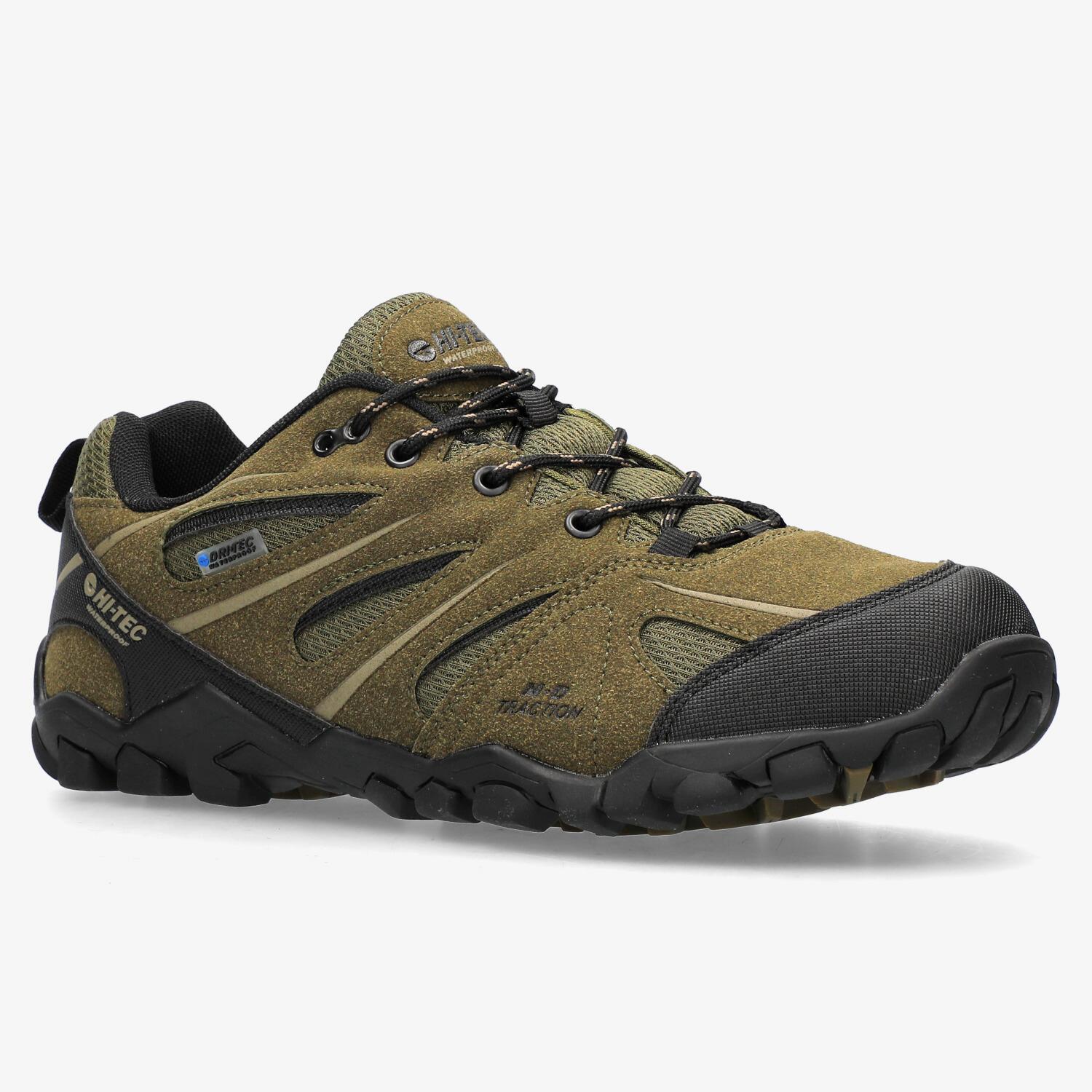 Hi tec Walker Khaki Wandelschoenen Heren - Schoenen.nl