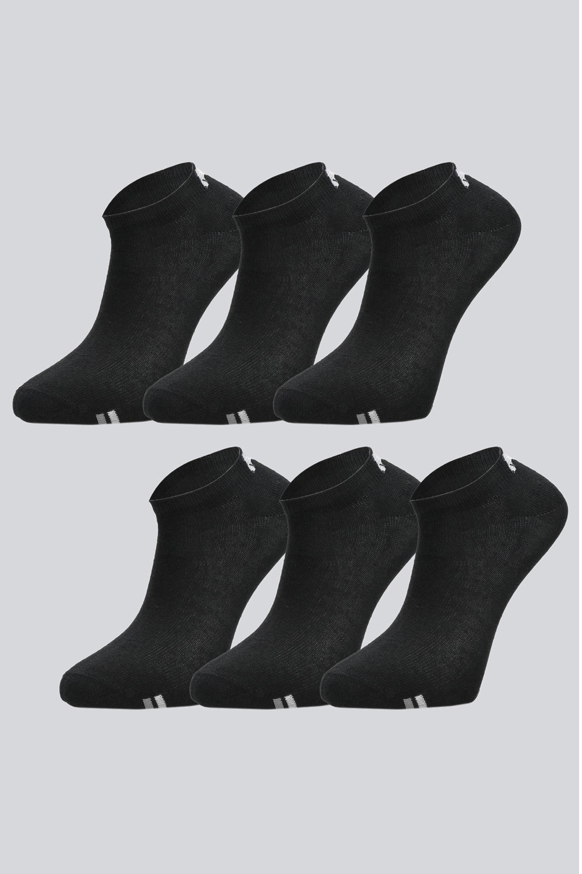 Meias FILA - Preto - Pack 6 Meias Invisíveis Homem | Sport Zone