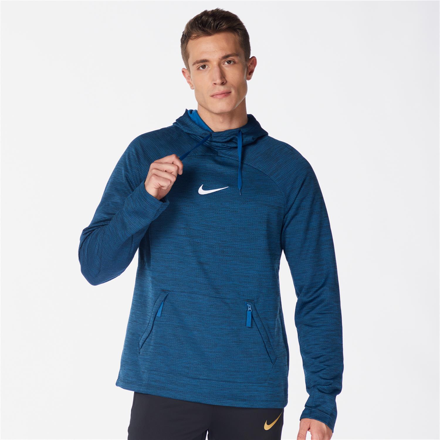 Nike Heather - Azul - Sudadera Fútbol Hombre | Sprinter