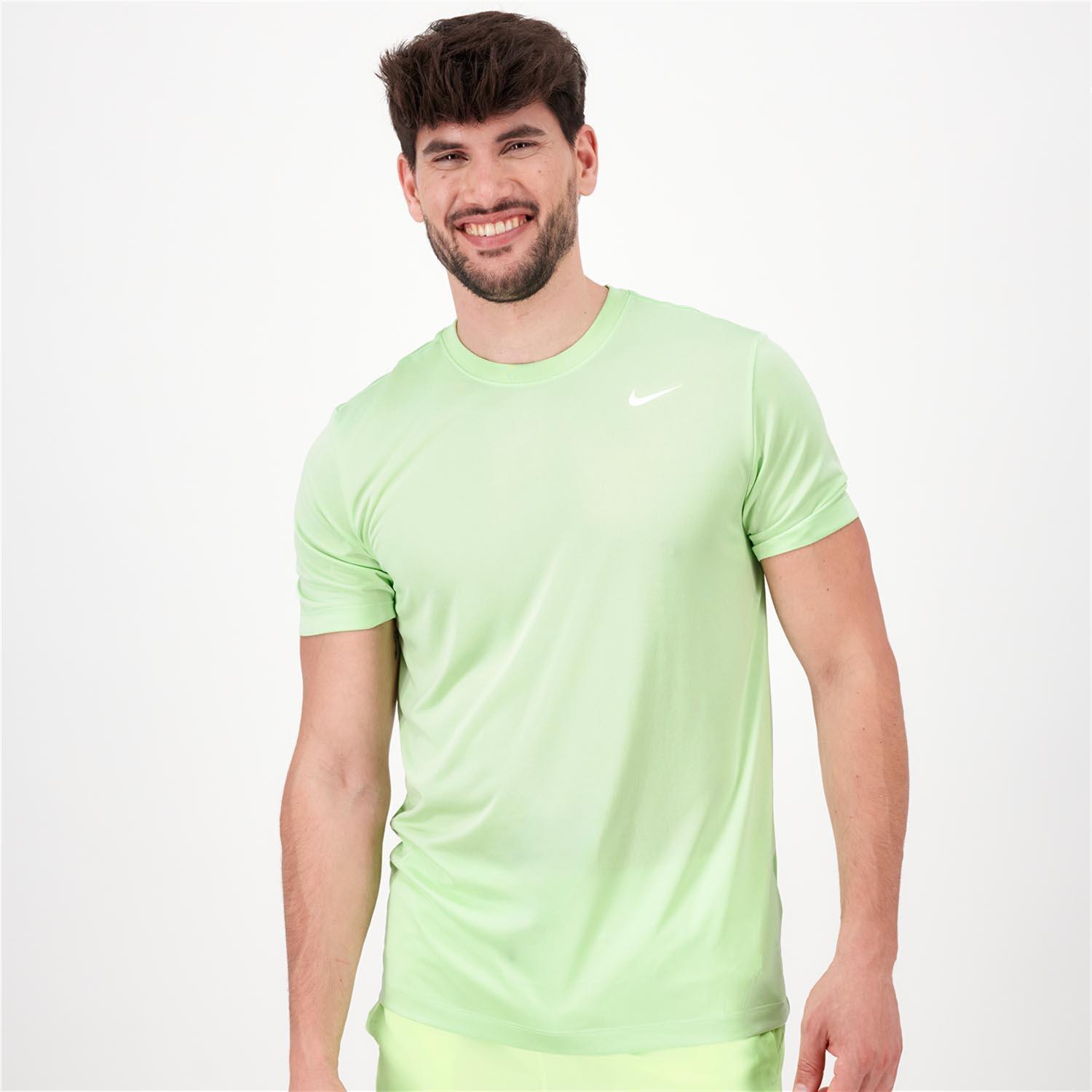 Camiseta Nike - Verde - Camiseta Running Hombre | Sprinter