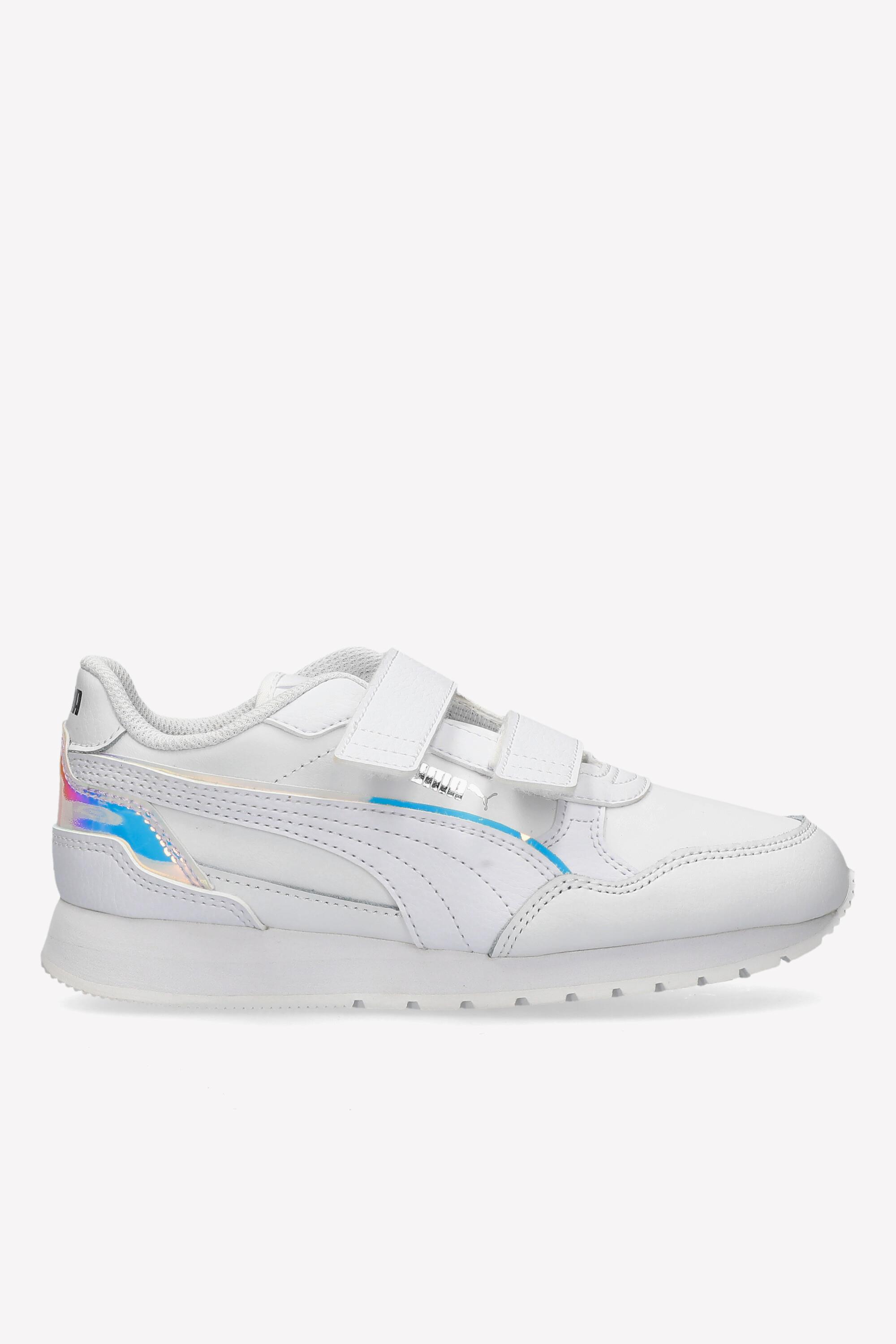 Puma St Runner V4 - Blanco - Zapatillas Velcro Niña | Sprinter MKP