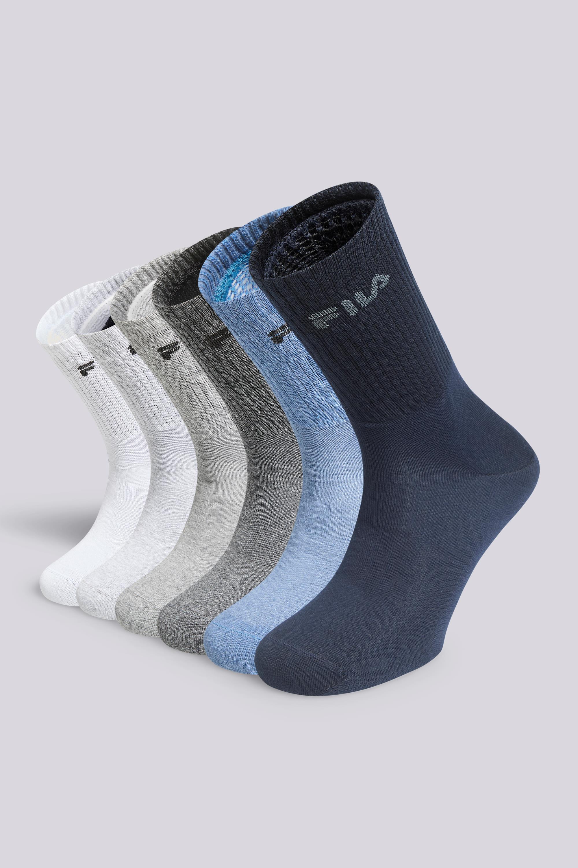 Meias Desportivas Fila Pack 6 Homem Branco | Sport Zone