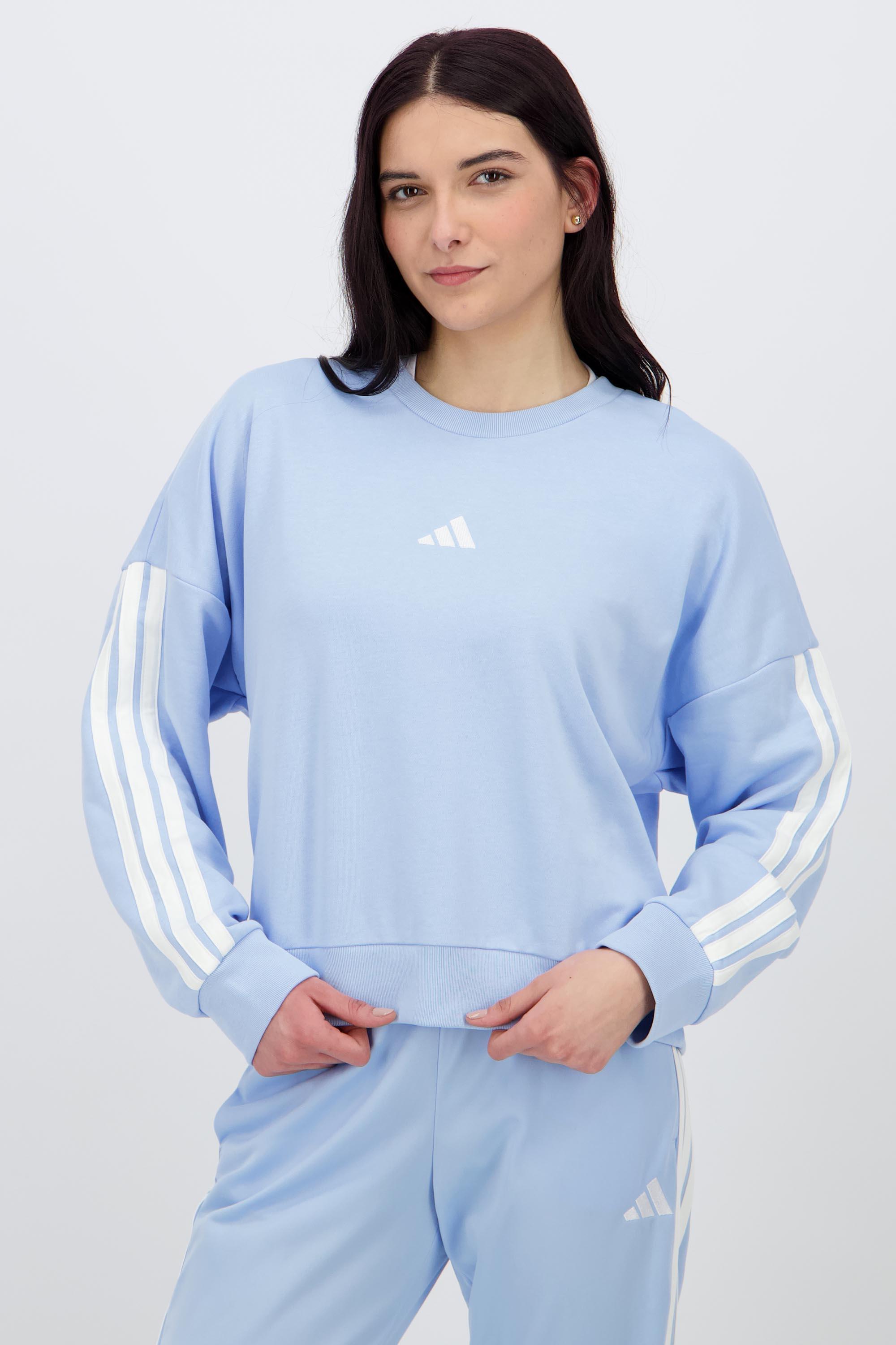 adidas 3S - Azul - Sudadera Mujer | Sprinter