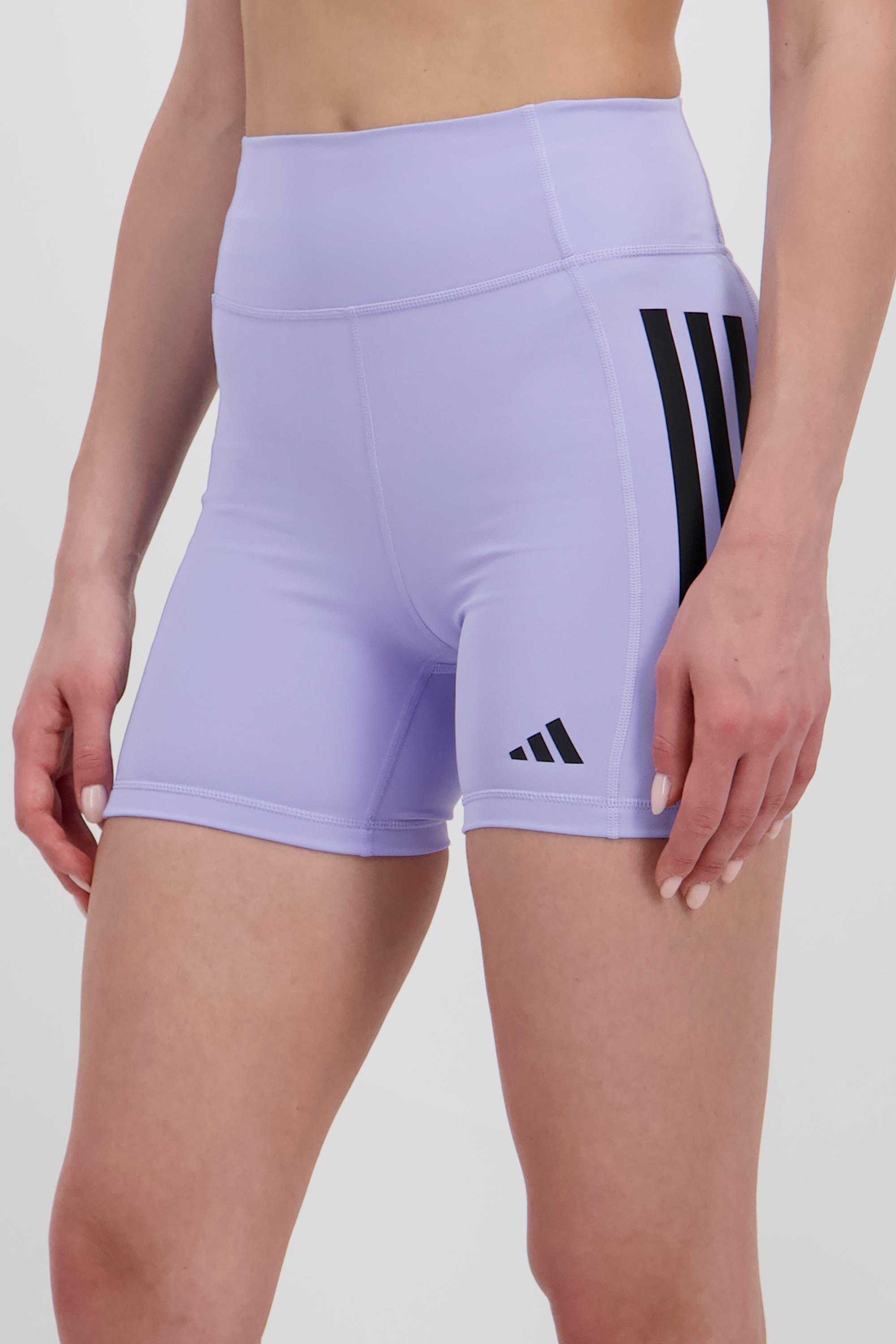 adidas 3S - Malva - Mallas Cortas Mujer | Sprinter