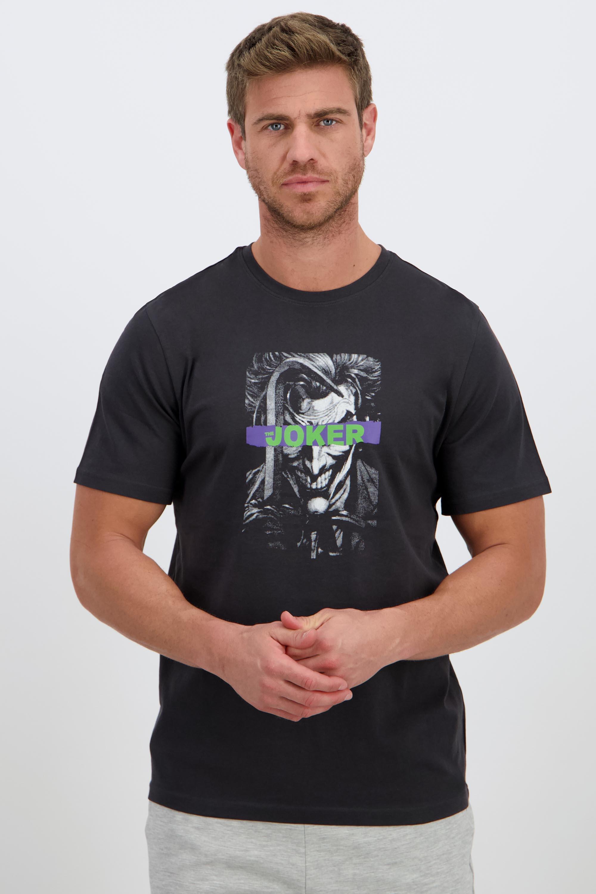 Camiseta Joker - Gris - Camiseta Hombre DC Comics | Sprinter