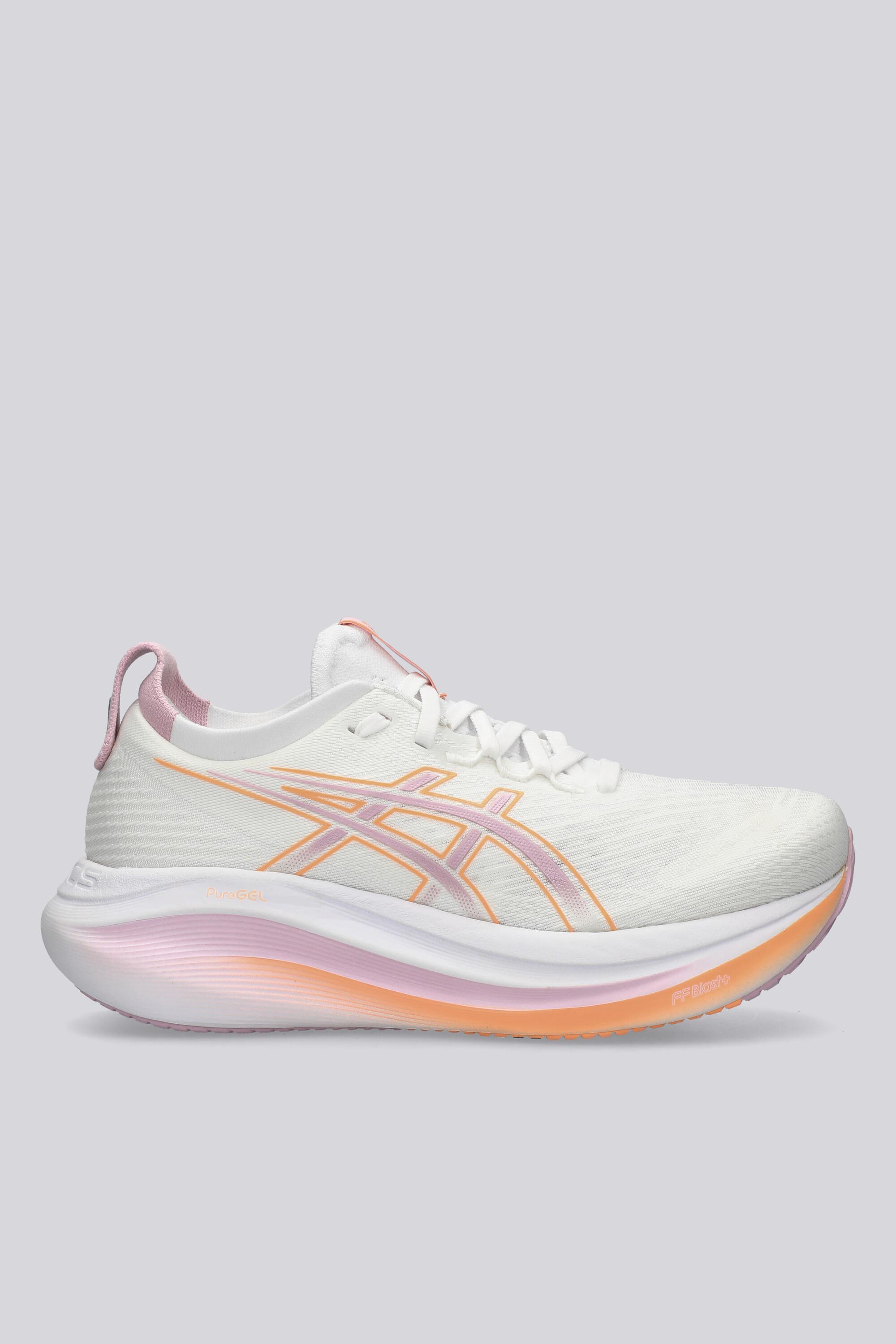 Asics Gel-Nimbus 27 - Blanco - Zapatillas Mujer | Sprinter