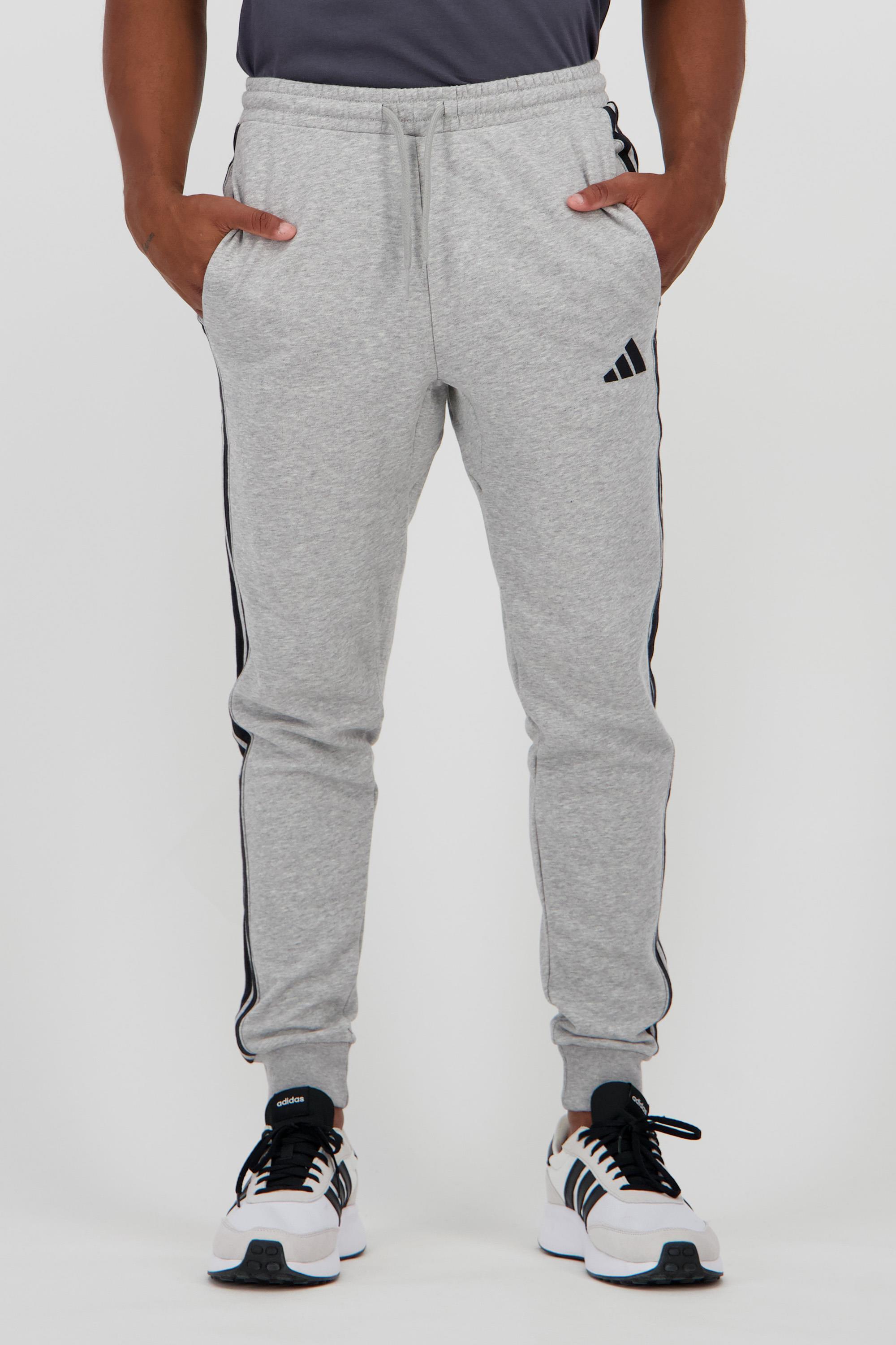 adidas 3S - Gris - Pantalón Puño Hombre | Sprinter MKP