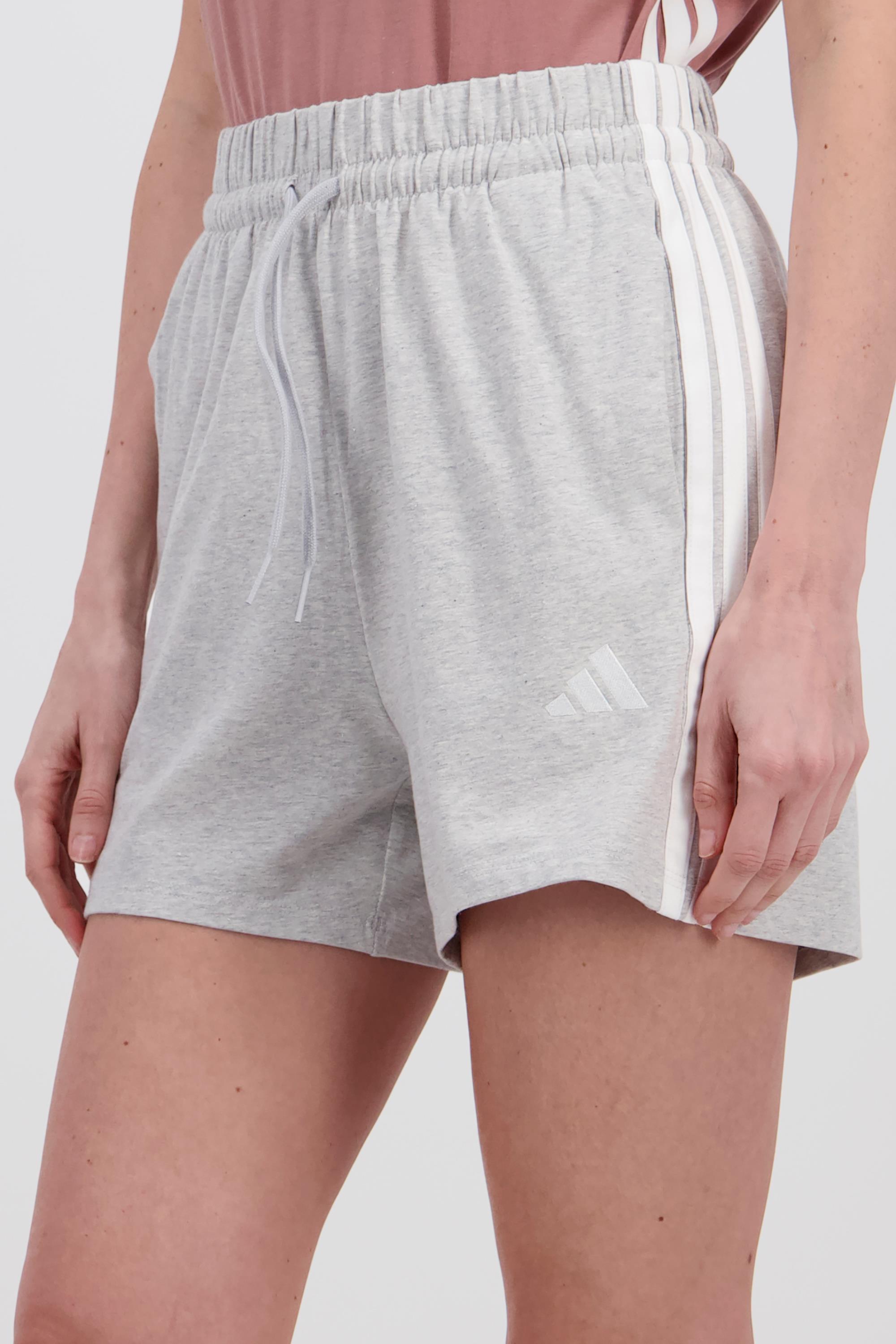 adidas 3S - Gris - Pantalón Corto Mujer | Sprinter MKP