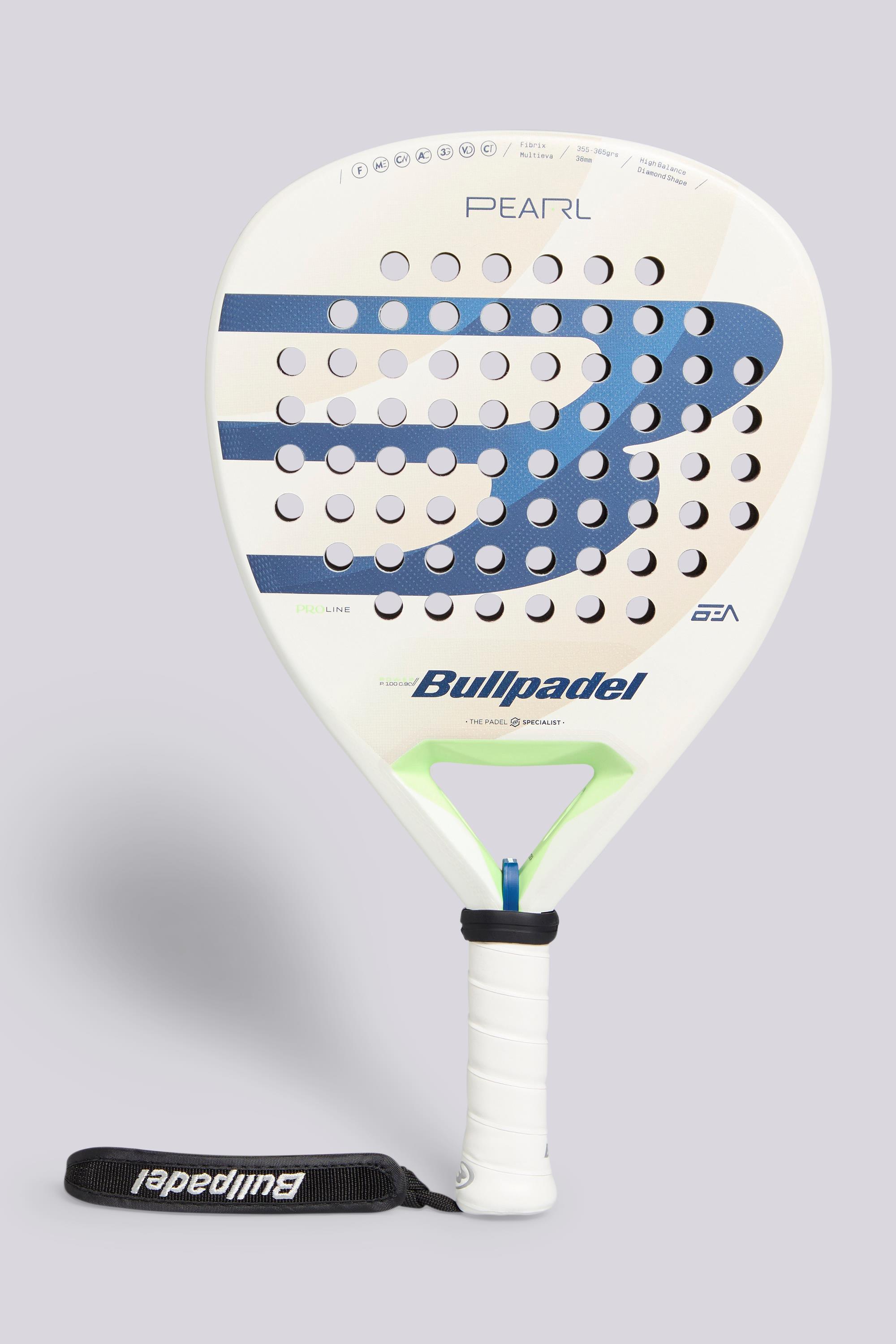 Bullpadel Pearl 25 - Blanco - Pala Pádel Mujer | Sprinter
