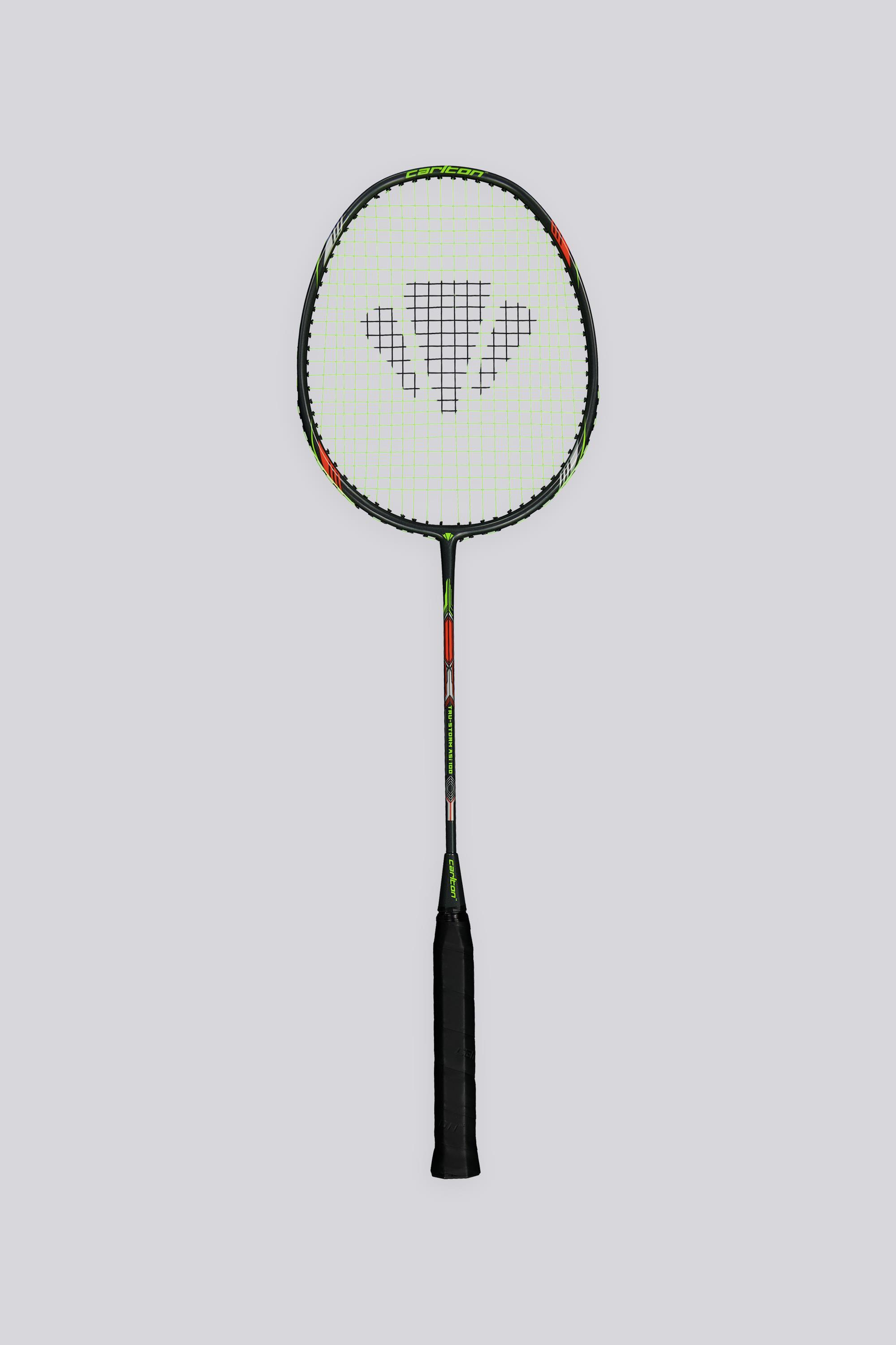 Carlton Tru-Storm Asi 100 - Preto - Raquete Badminton | Sport Zone
