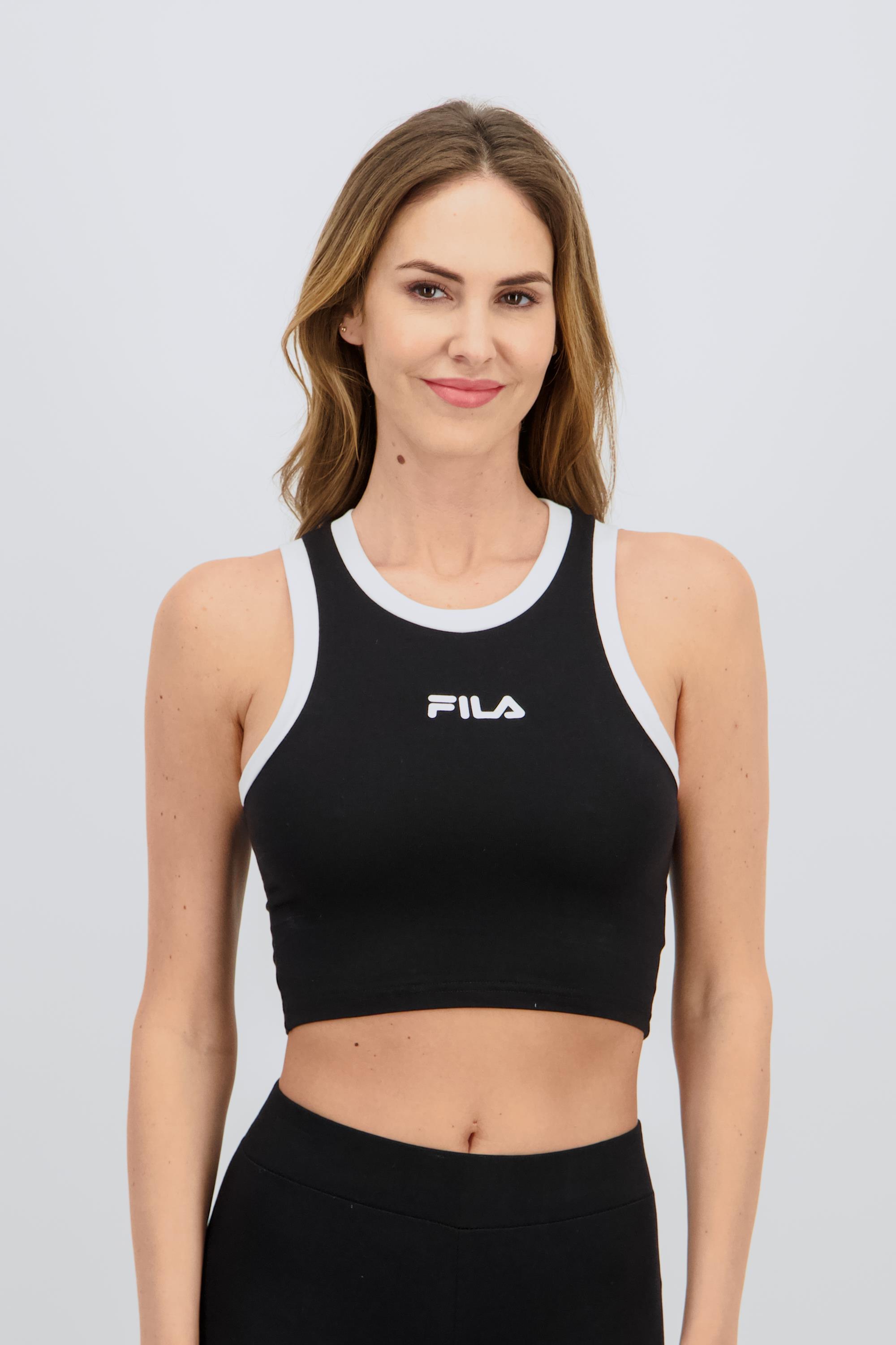Fila Small Logo - Negro - Camiseta Mujer | Sprinter