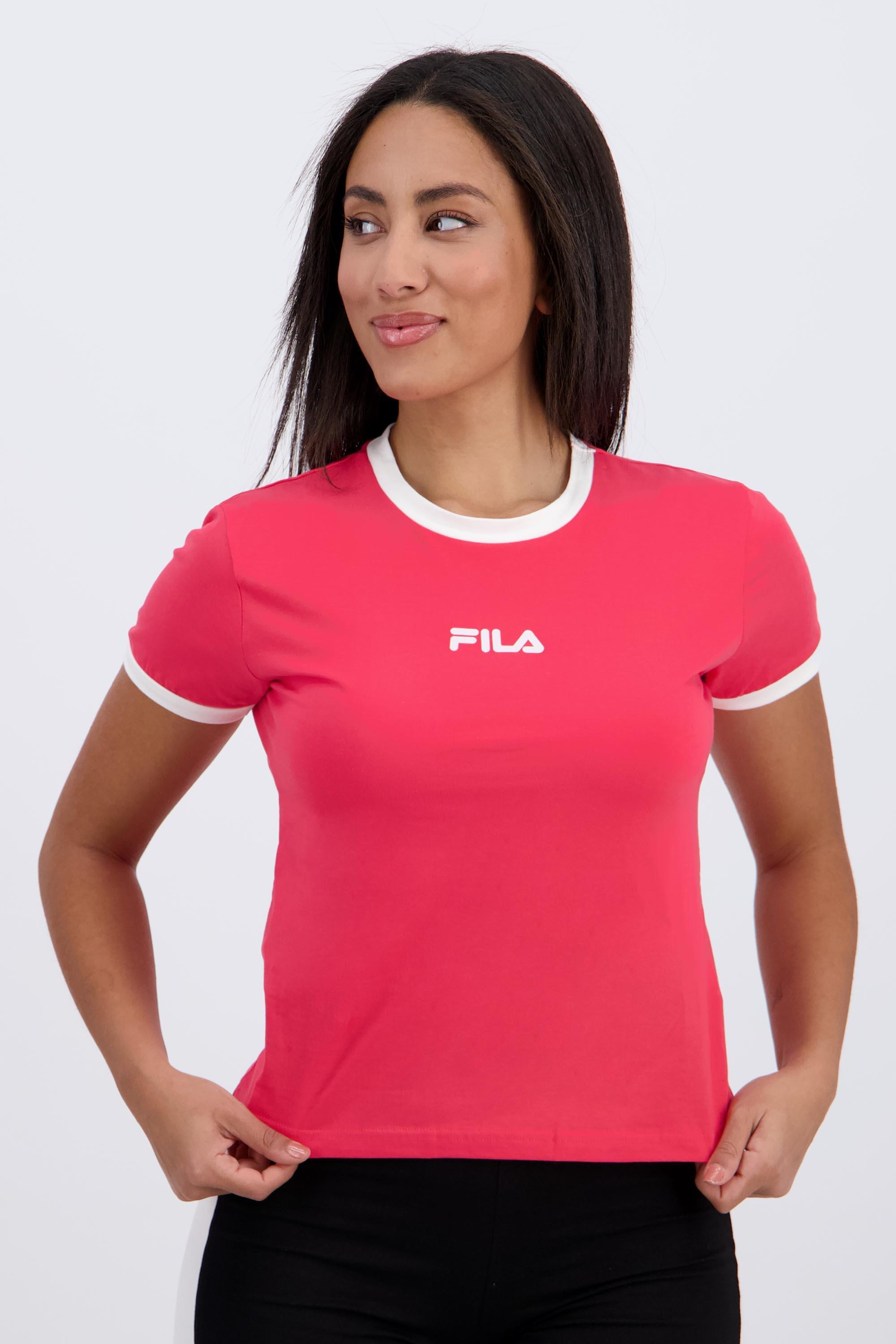 Fila Small Logo - Rojo - Manga Corta Mujer | Sprinter
