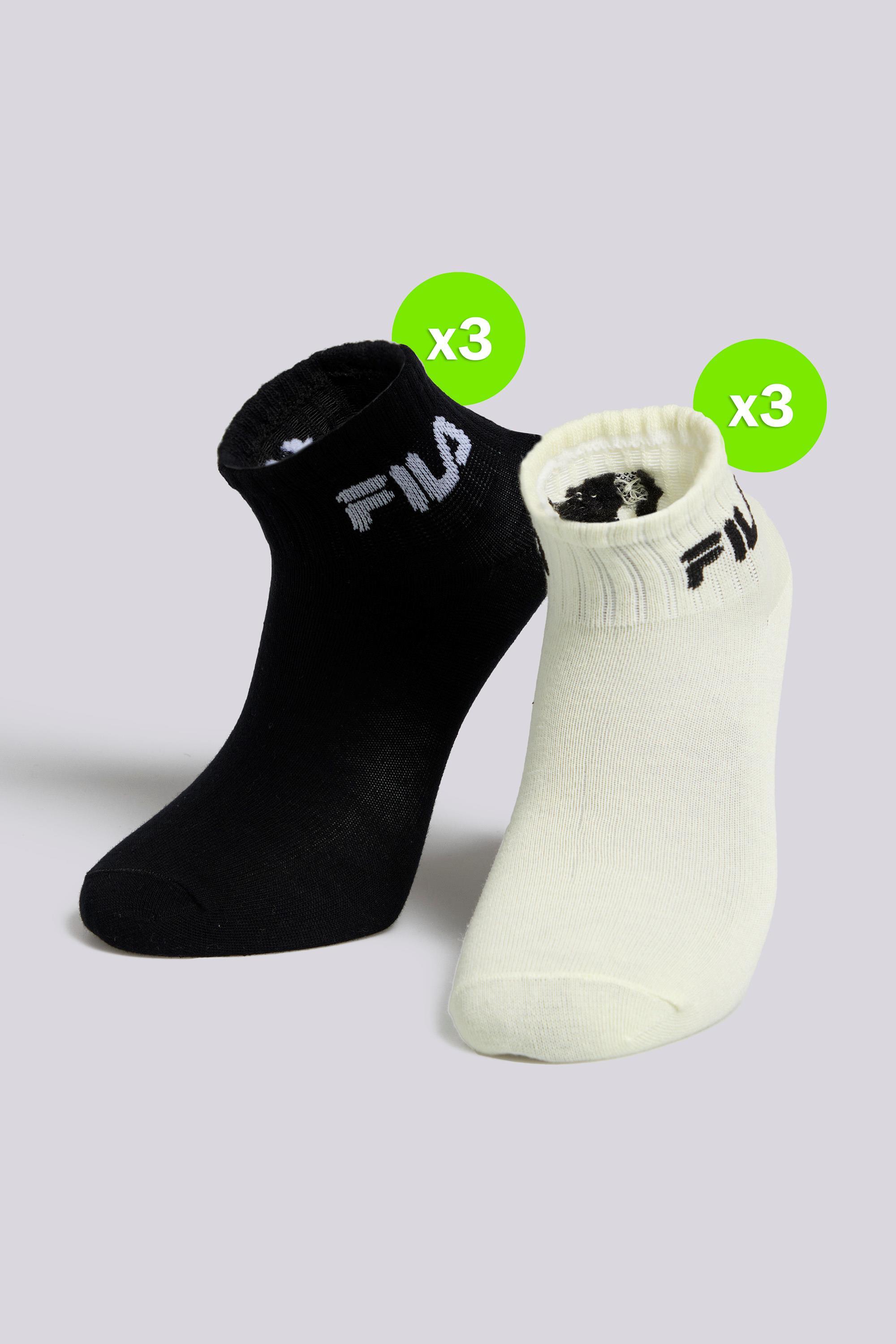 Meias Curtas Desportivas Fila Pack 6 Rapaz | Sport Zone