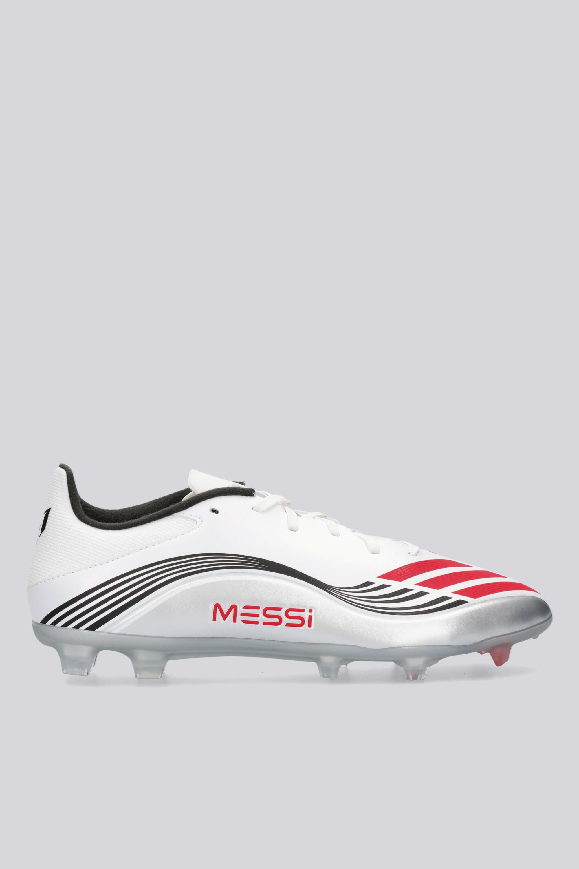 Botas Fútbol Tacos adidas F50 League Messi Mg FG Grises | Sprinter