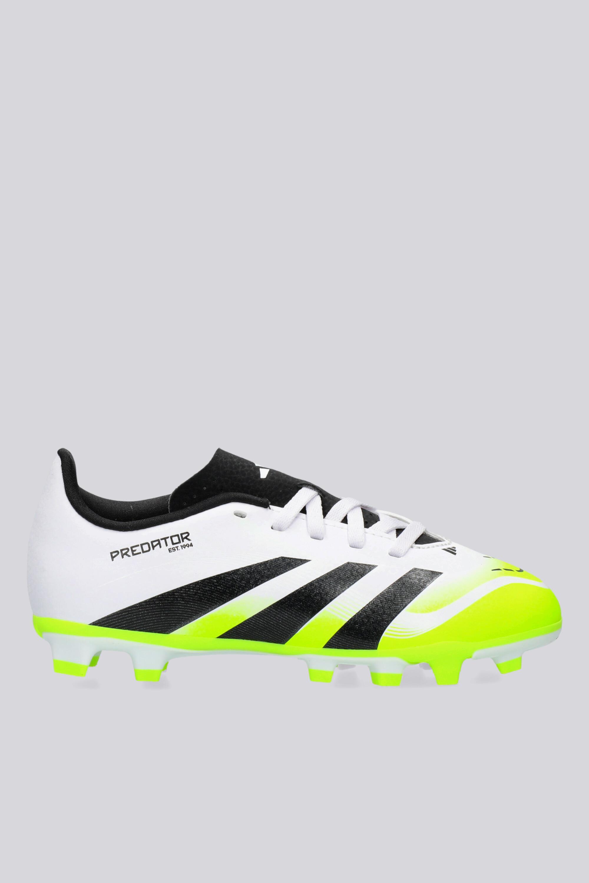 adidas Predator Club MG FG Branco - Chuteiras Inf | Sport Zone