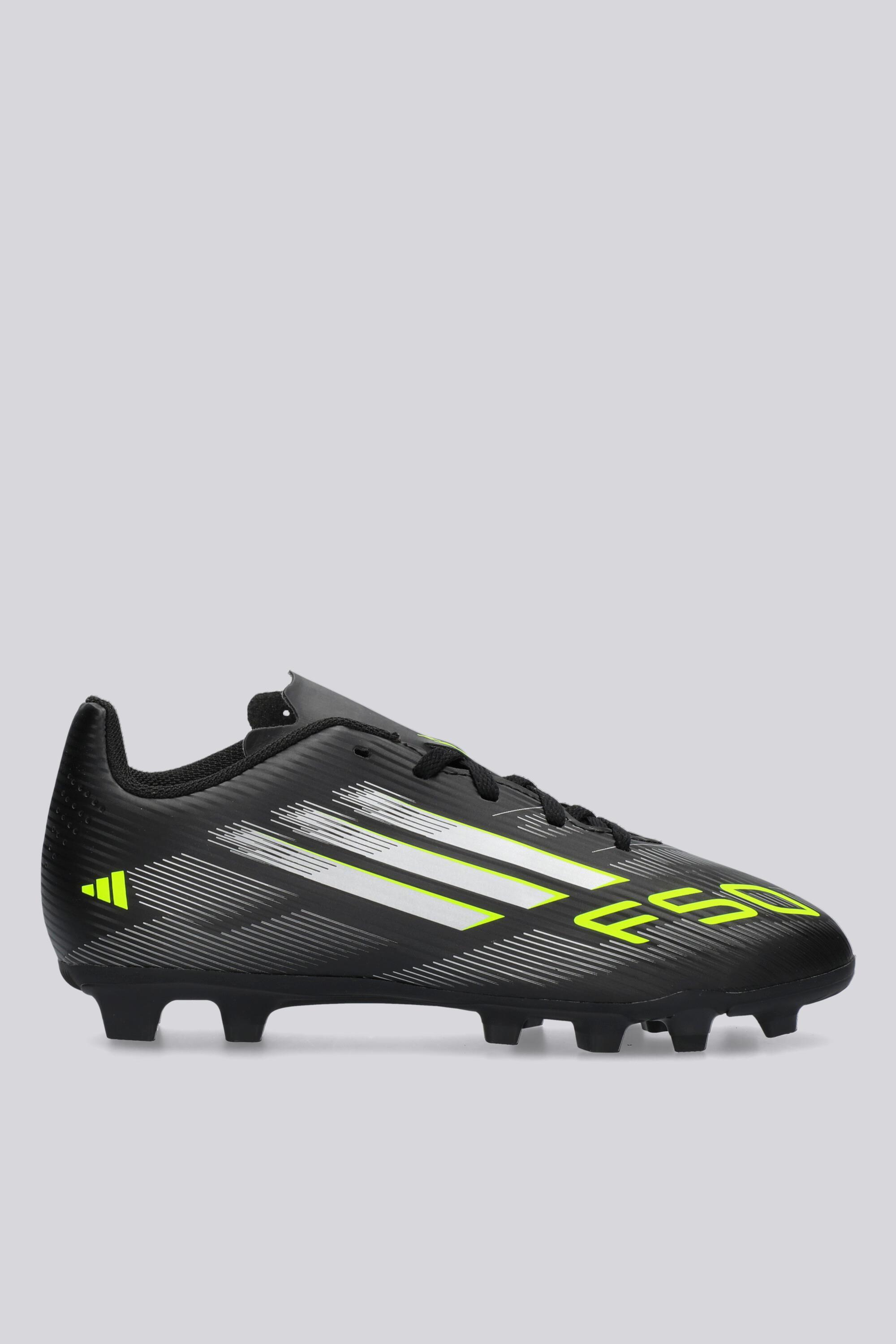 adidas F50 Club MG FG - Negro - Botas Jr | Sprinter
