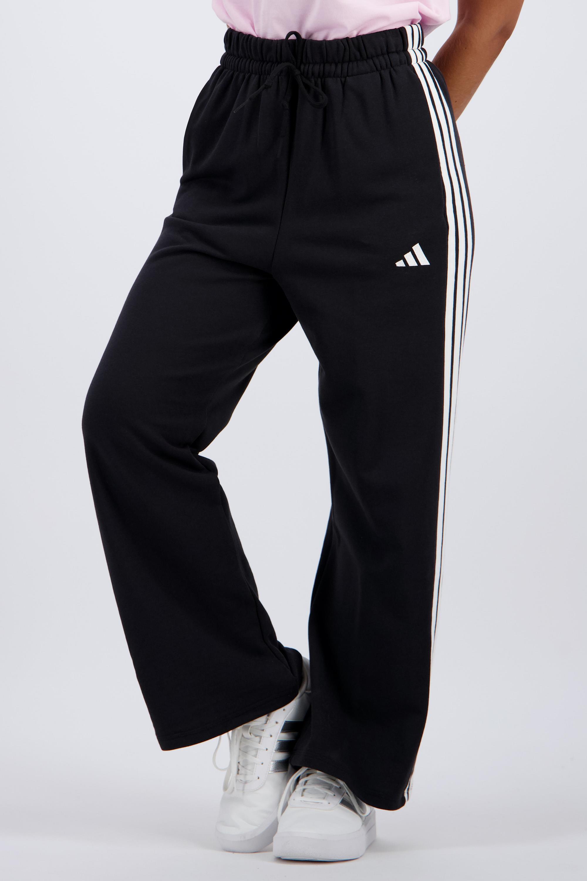 adidas 3s - Negro - Pantalón Ancho Mujer | Sprinter MKP