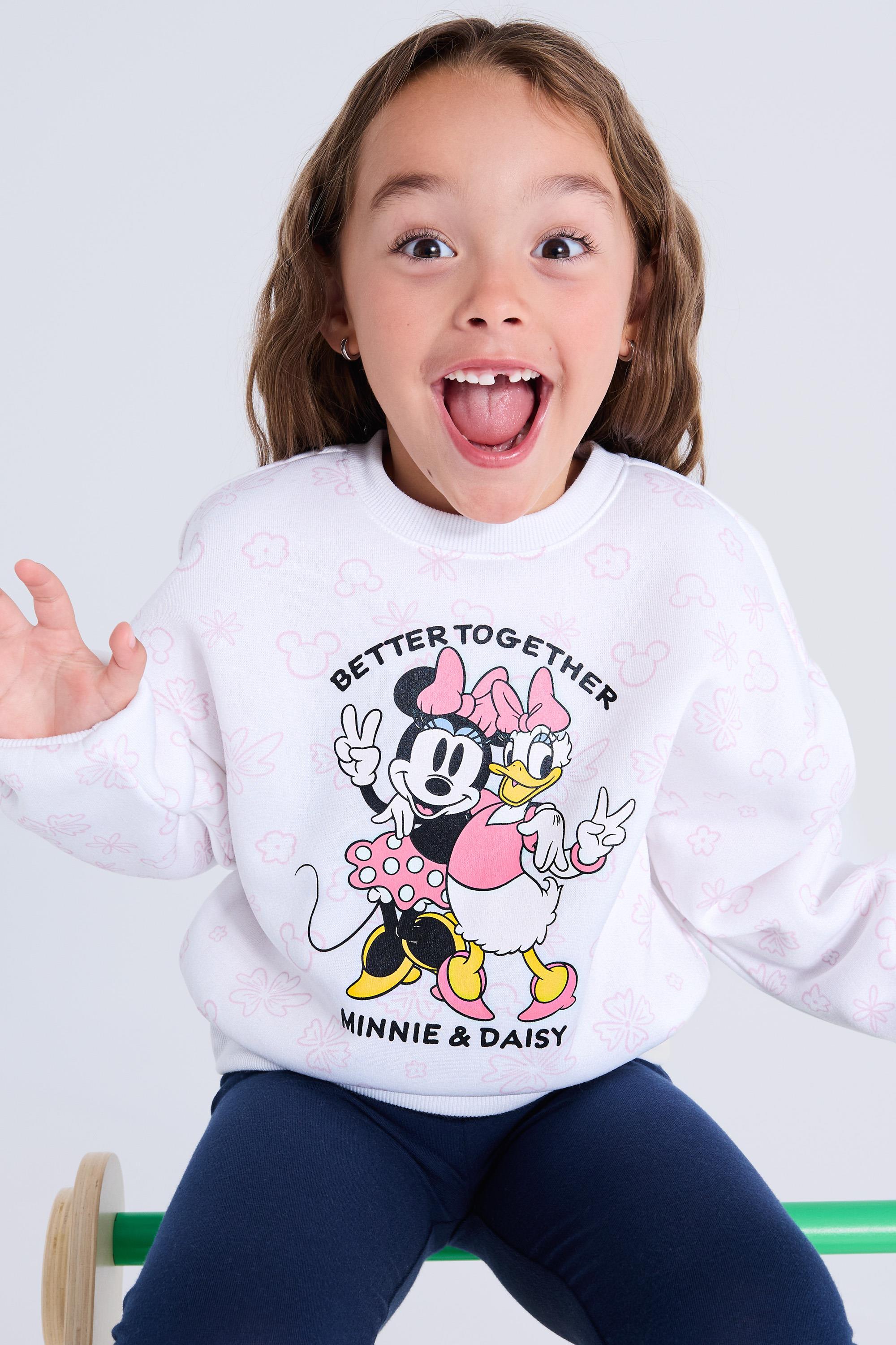 Fato Treino Minnie & Daisy - Branco - Menina | Sport Zone