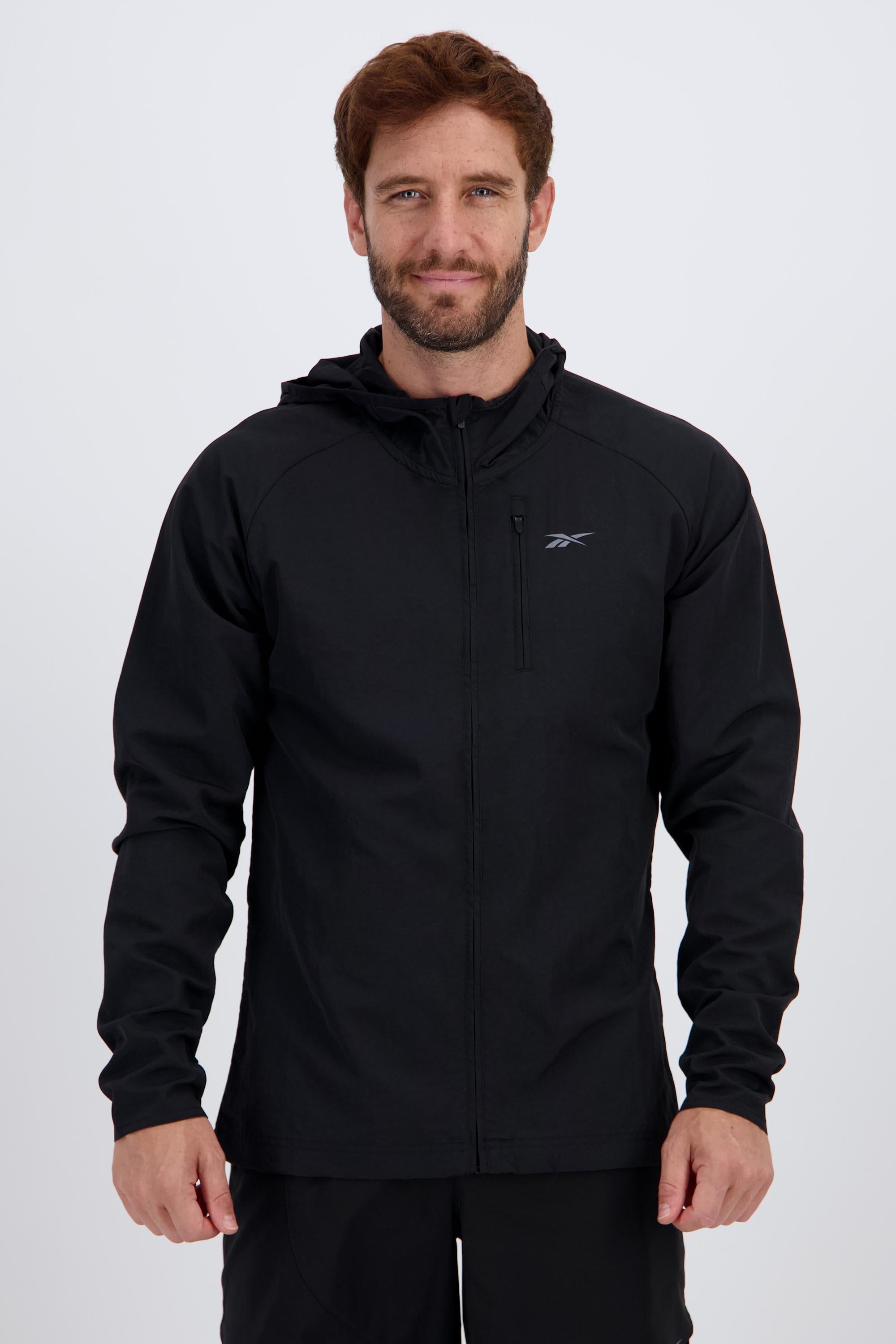 Reebok Bob - Preto - Corta-vento Running Homem | Sport Zone