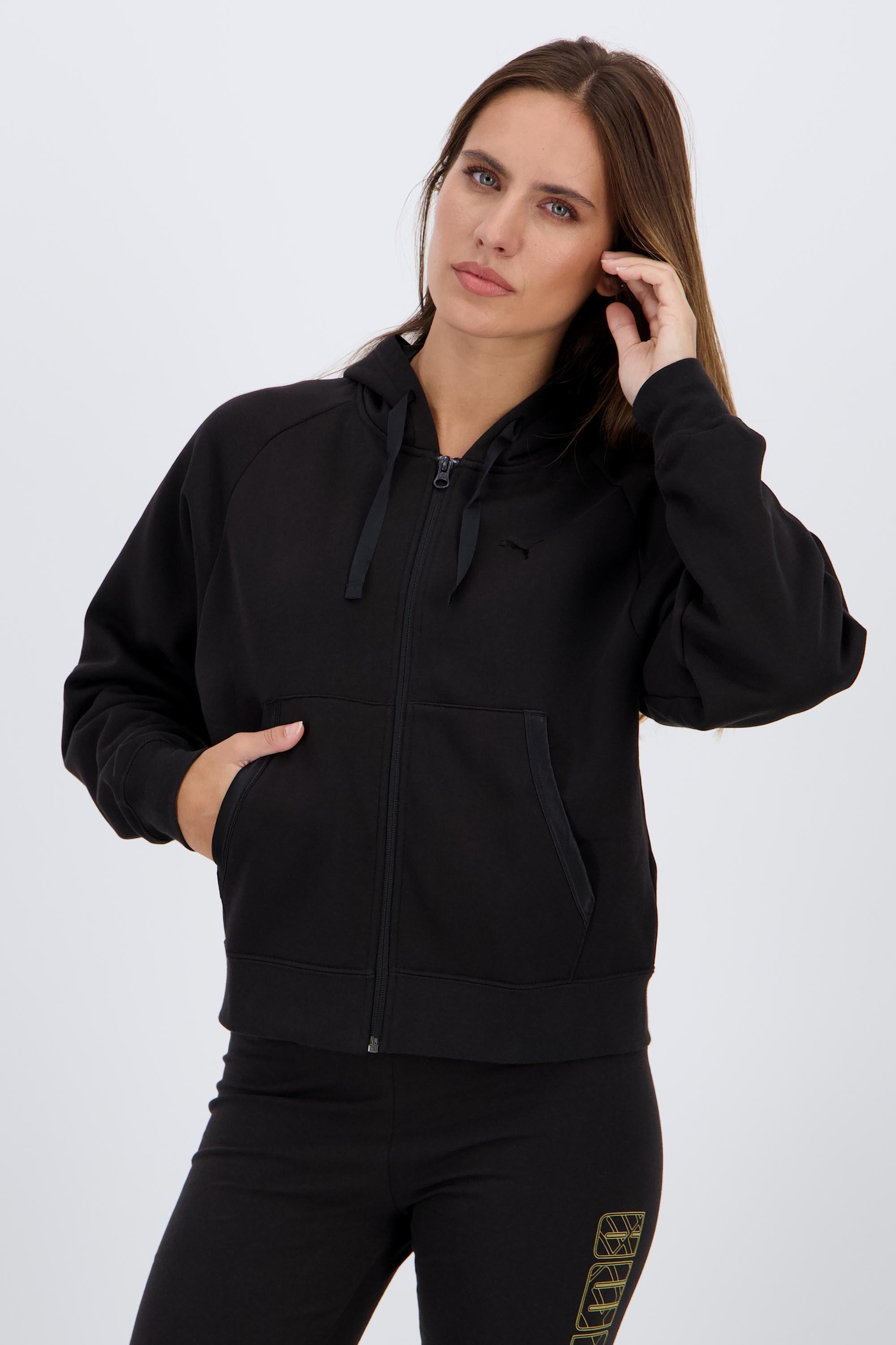 Puma Satin - Preto - Casaco Capuz Mulher | Sport Zone