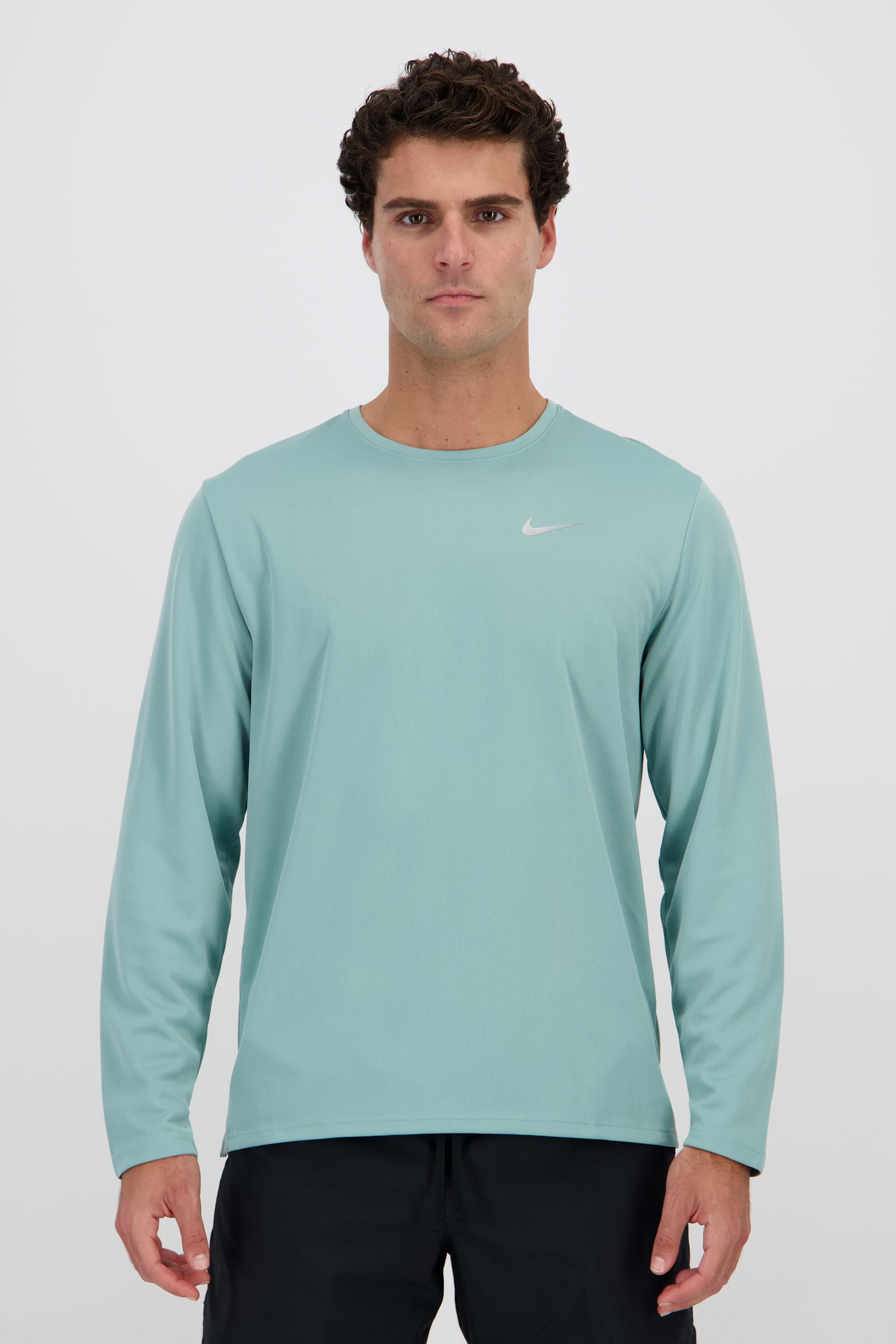 Camiseta Nike - Verde - Camiseta Manga Larga Hombre | Sprinter
