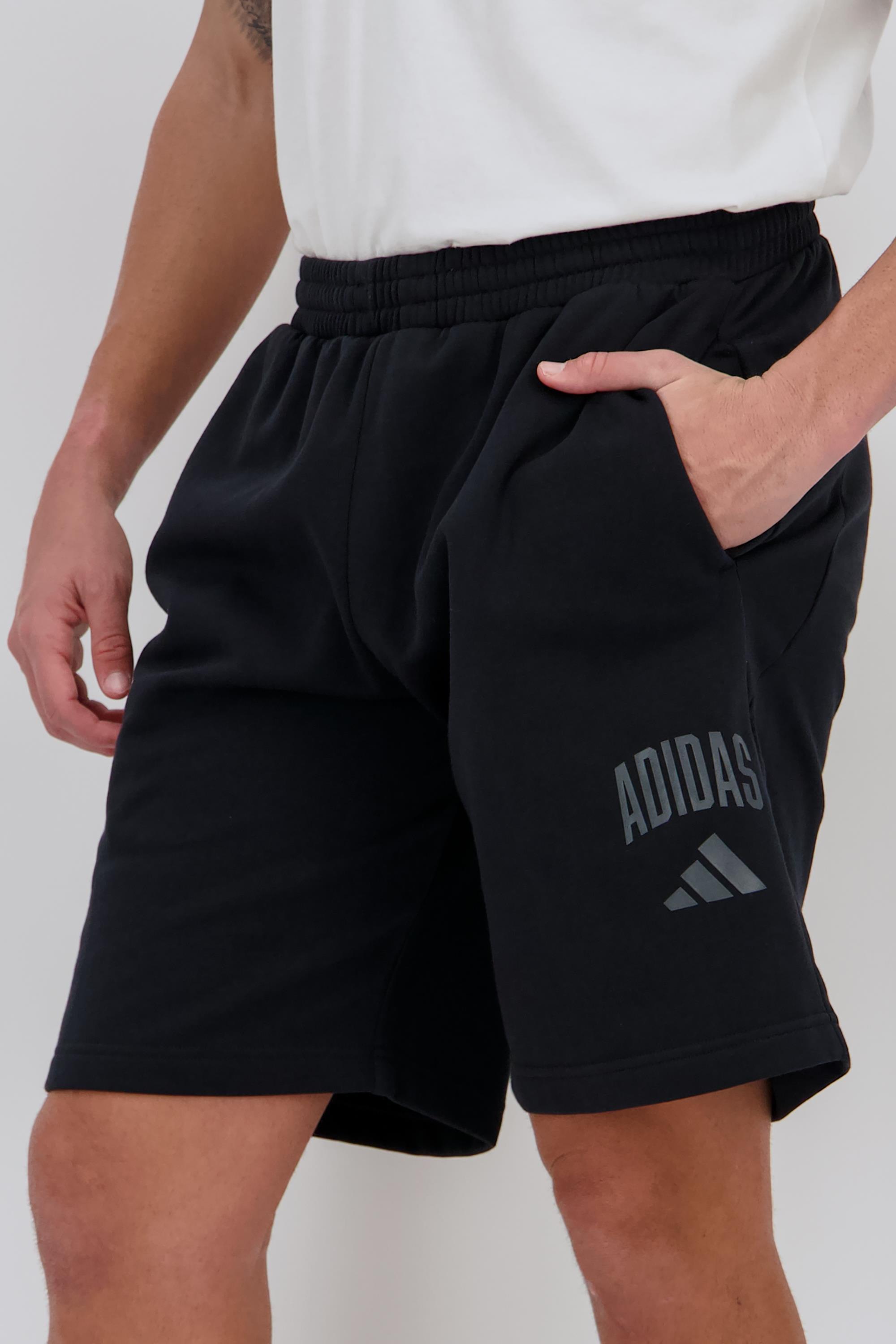 adidas Collegiate - Preto - Calções Algodão Homem | Sport Zone