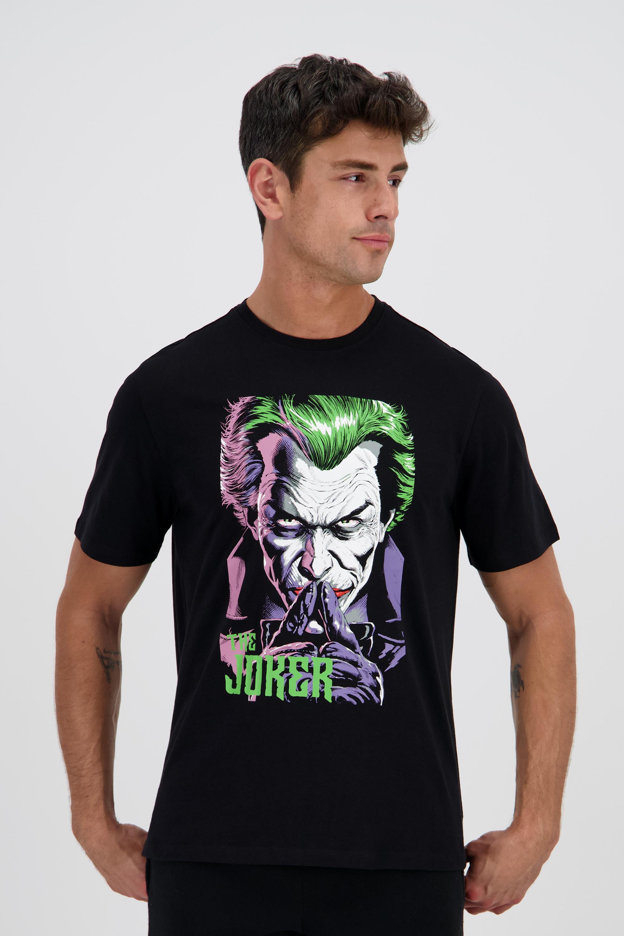 Camiseta Joker - Negro - Camiseta Hombre Dc Comics | Sprinter