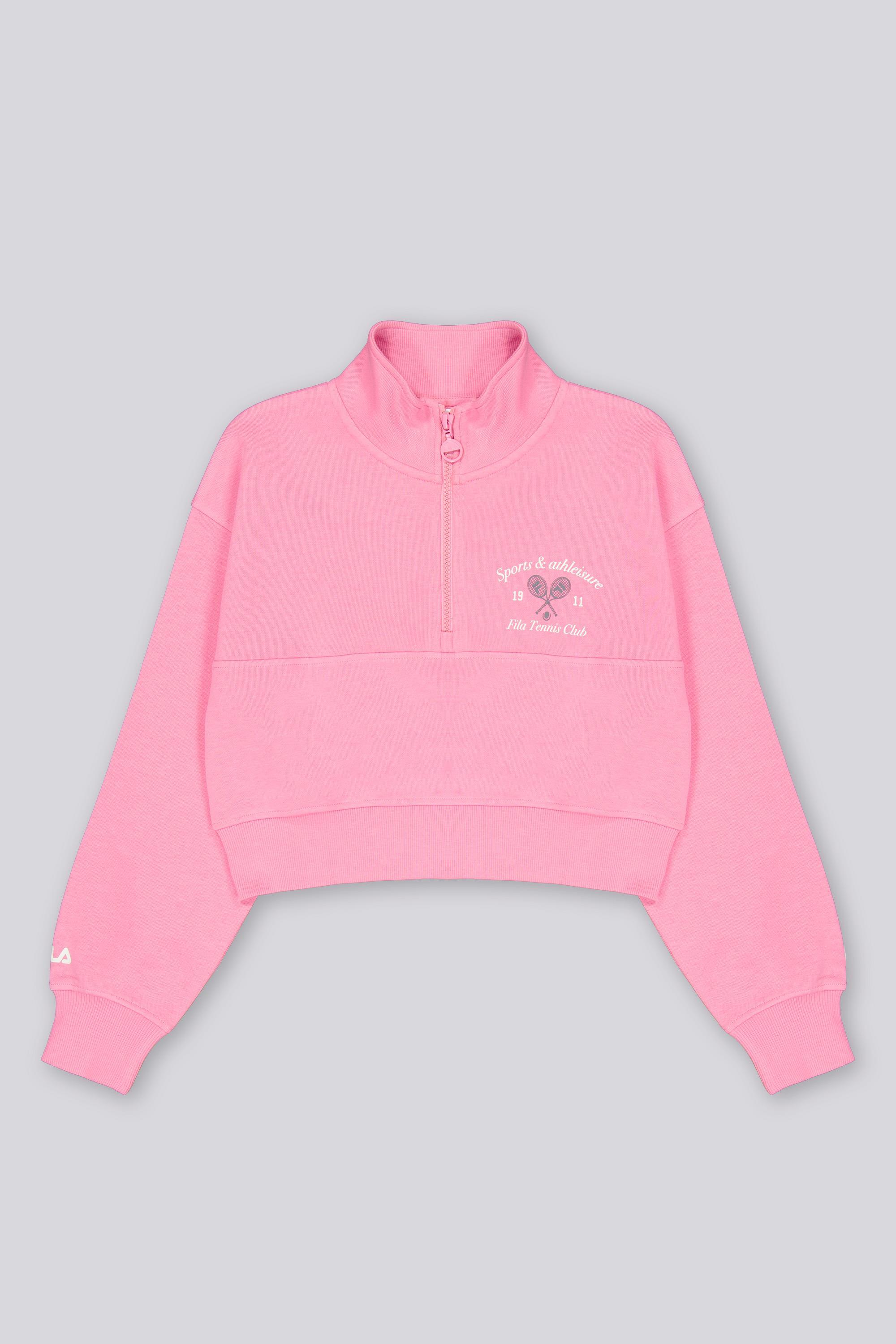 Fila Heritage - Rosa - Camisola Crop Rapariga | Sport Zone