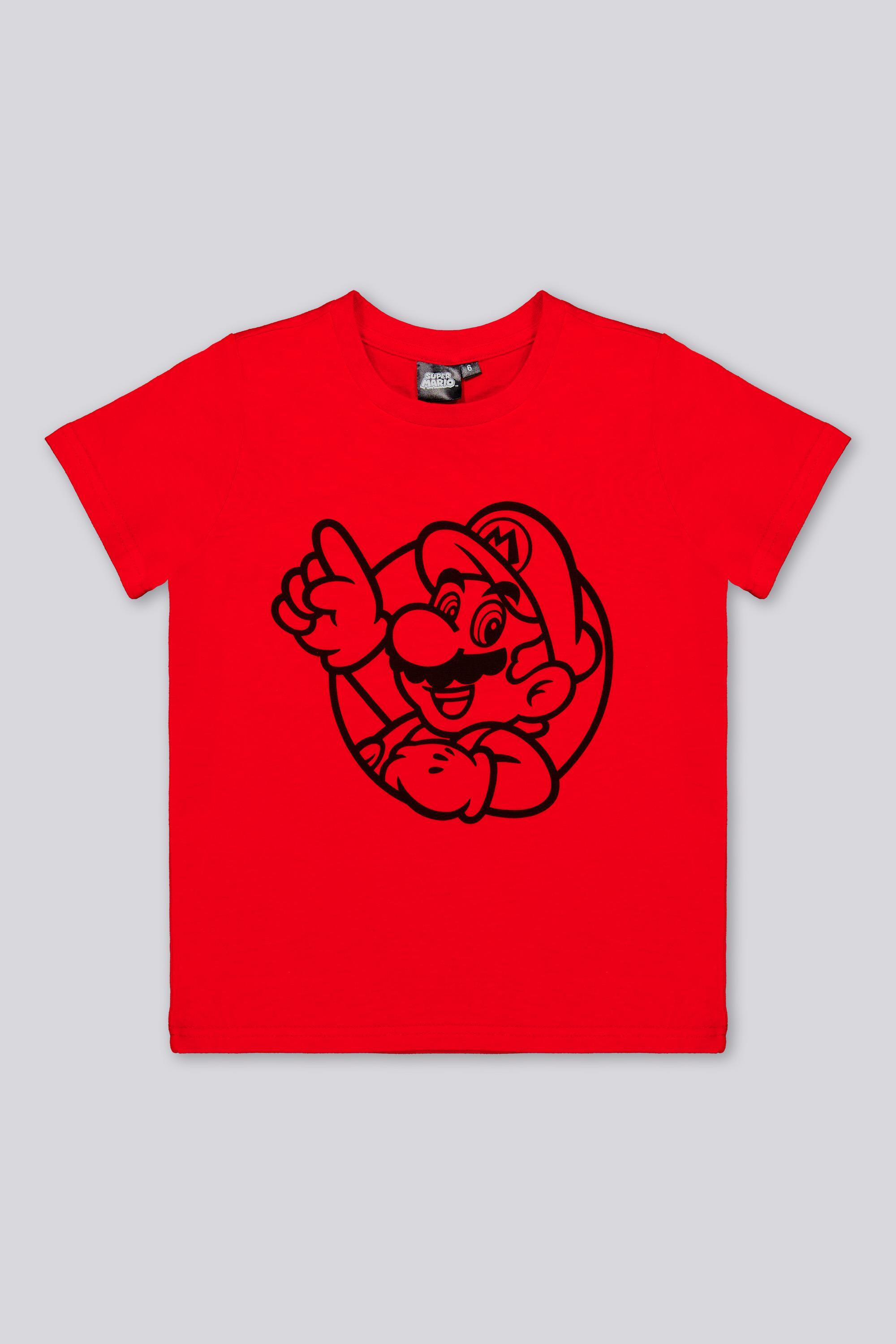 Camiseta Mario - Rojo - Camiseta Algodón Niño | Sprinter