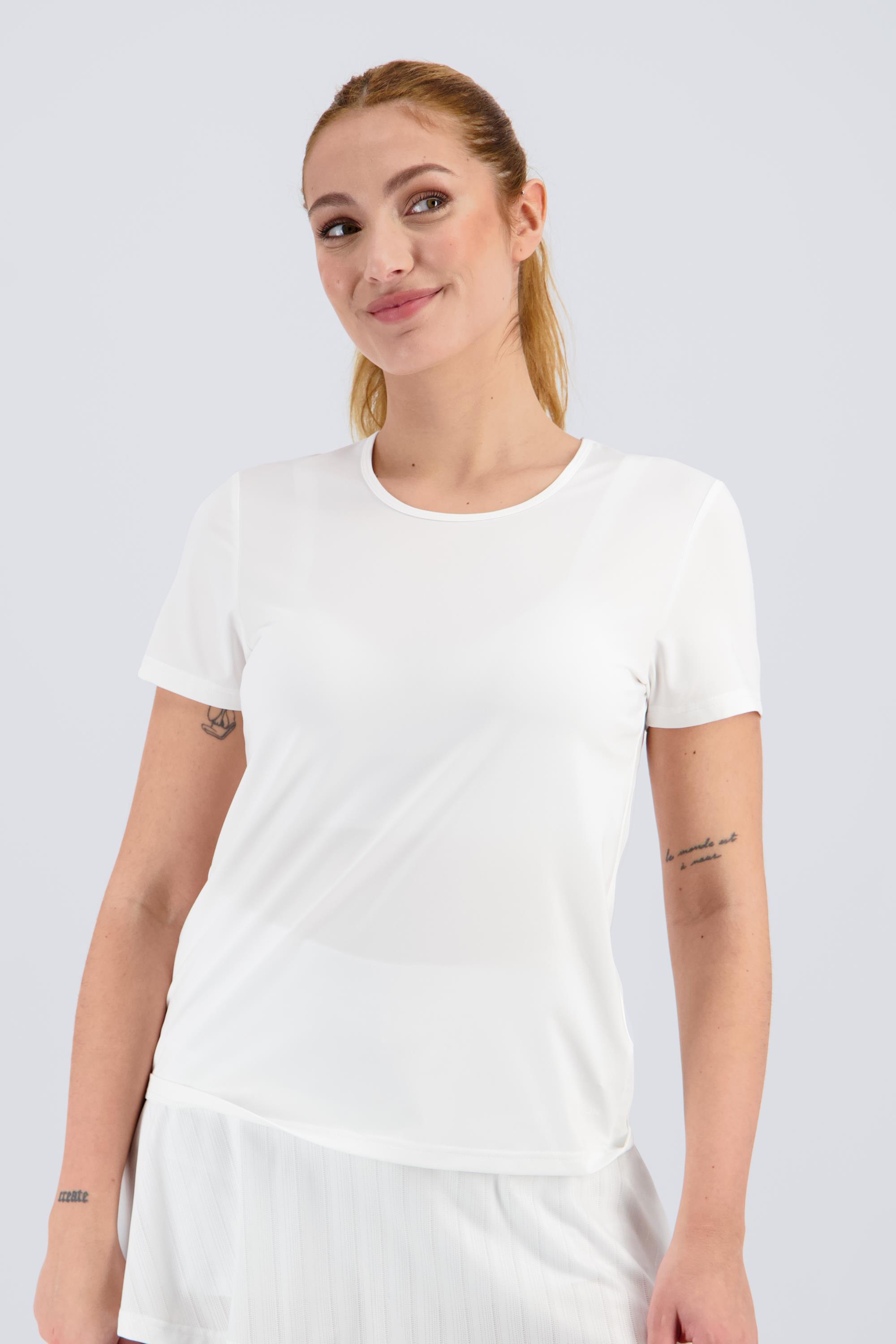 Proton Set & Go - Blanco - Camiseta Tenis Mujer | Sprinter
