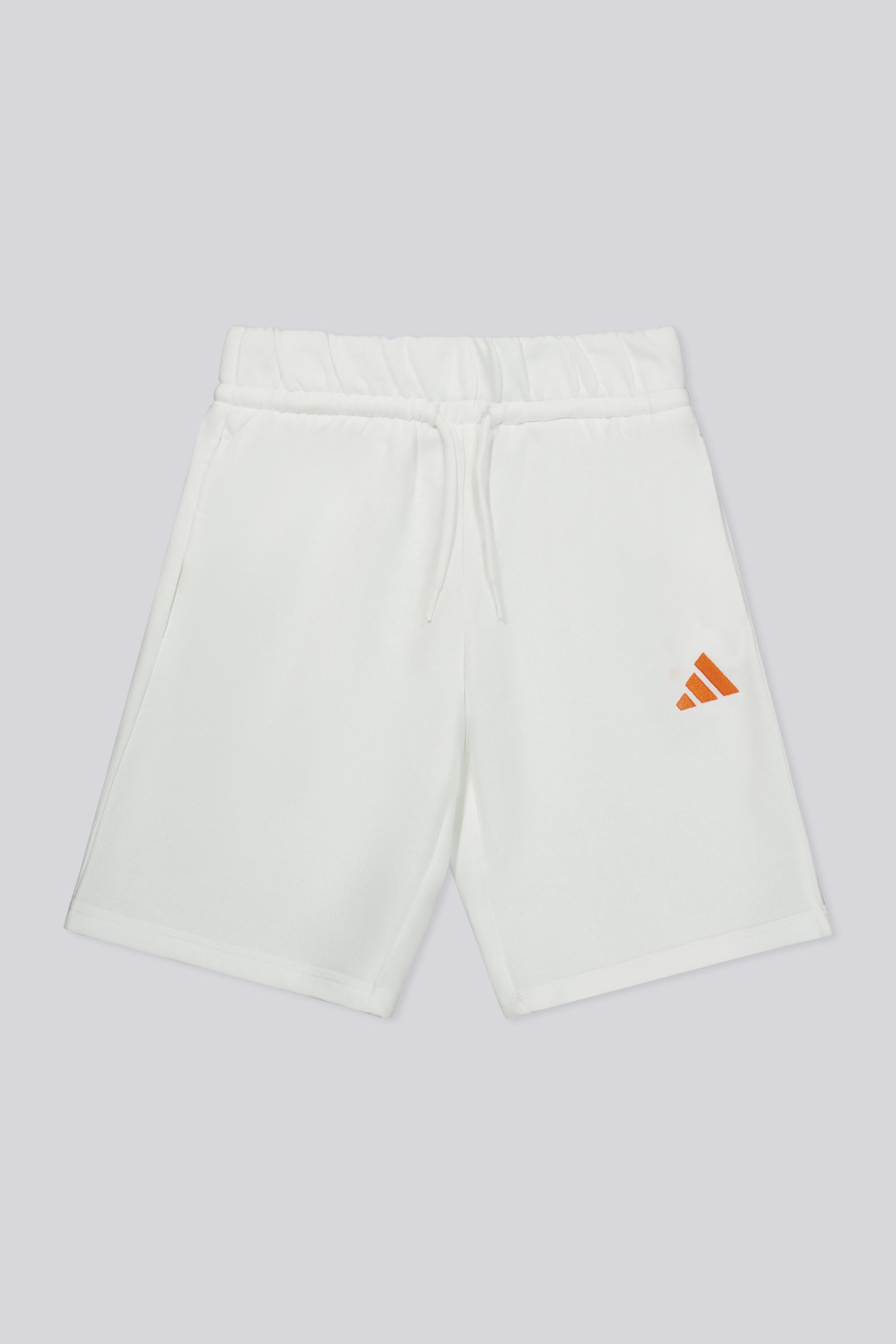 adidas French Terry - Branco - Calções Rapaz | Sport Zone