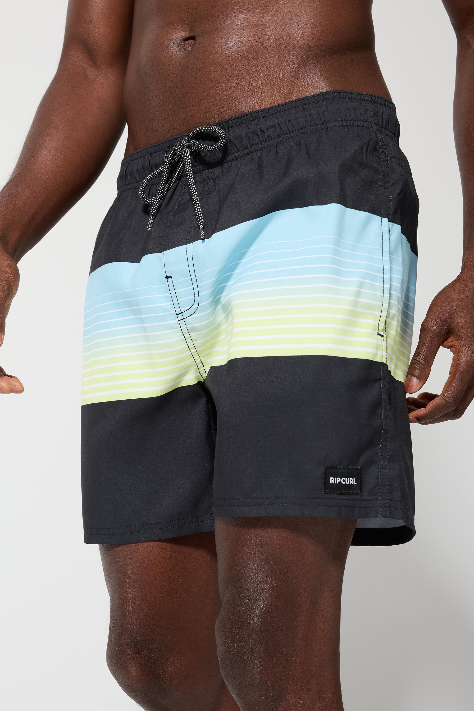 Bañador Rayas Rip Curl - Negro - Bañador Hombre | Sprinter