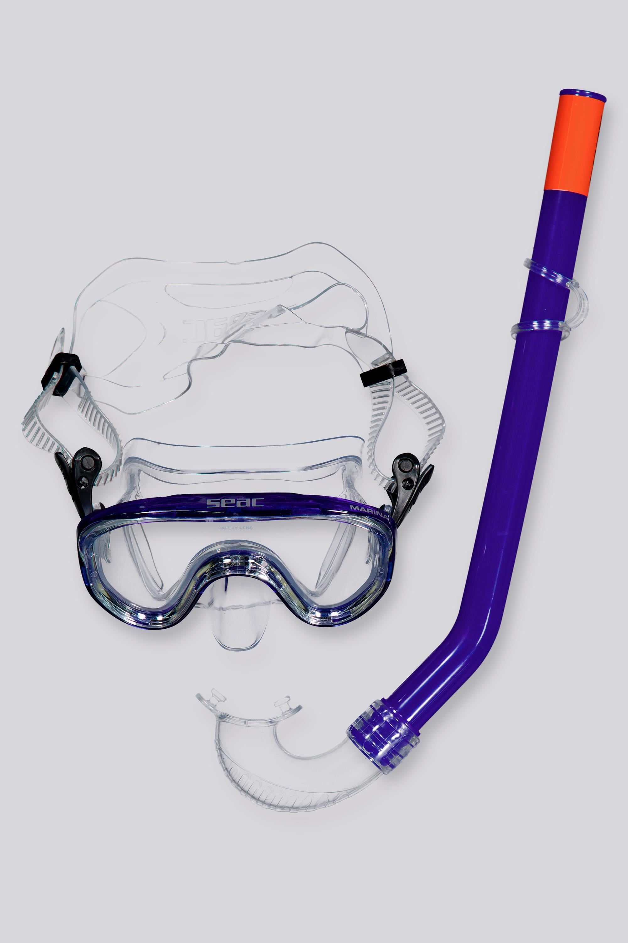 Seac Marina - Azul - Máscara + Tubo Snorkel | Sprinter