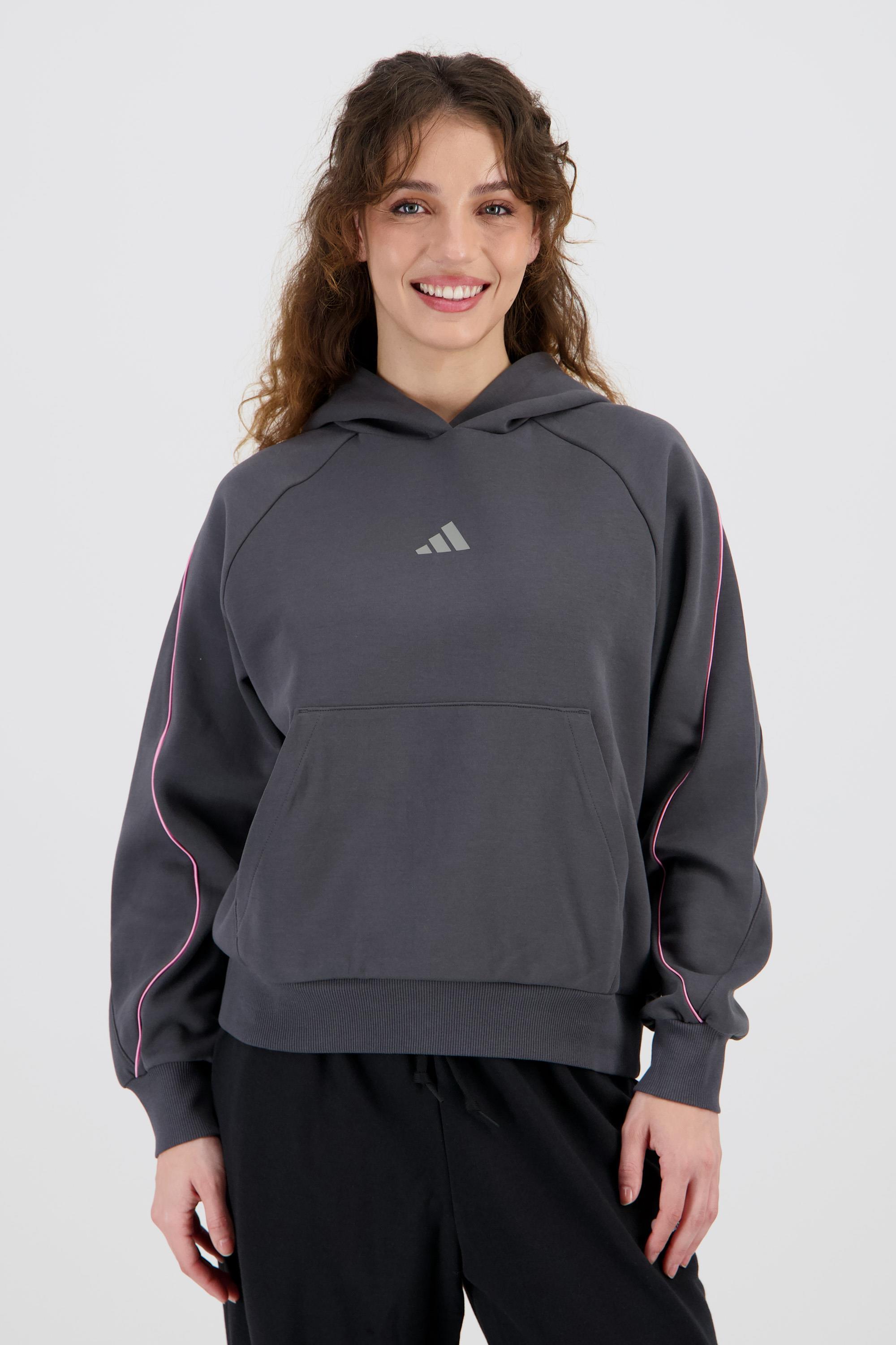adidas 3s Stadium - Gris - Sudadera Capucha Mujer | Sprinter