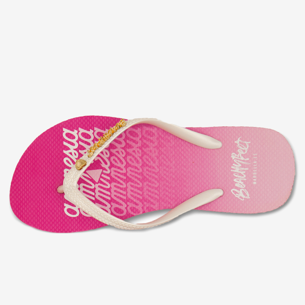 Chanclas Beachyfeet Modelo Amnesia - Rosa - Chanclas De Playa ...