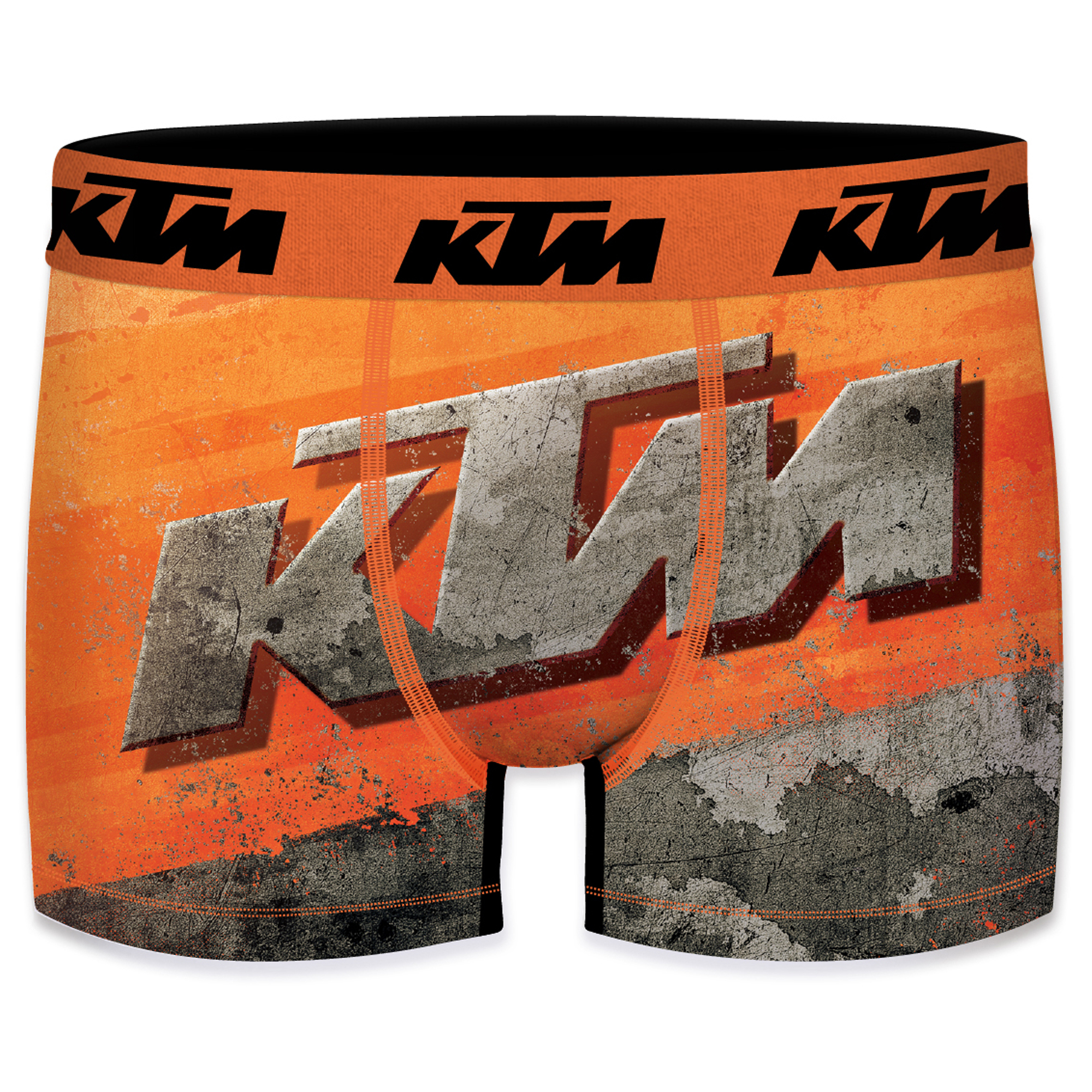Boxers Ktm - Preto/Laranja - 0 | Sport Zone MKP