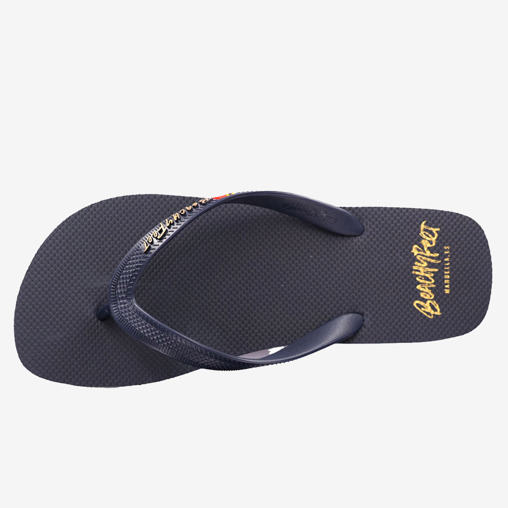 Chanclas Beachyfeet Modelo Azul Marino - Azul - Chanclas De Playa ...