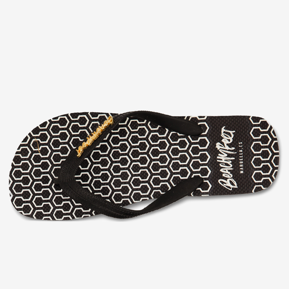 Chanclas Beachyfeet Modelo Eclipse - Negro - Chanclas De Playa ...
